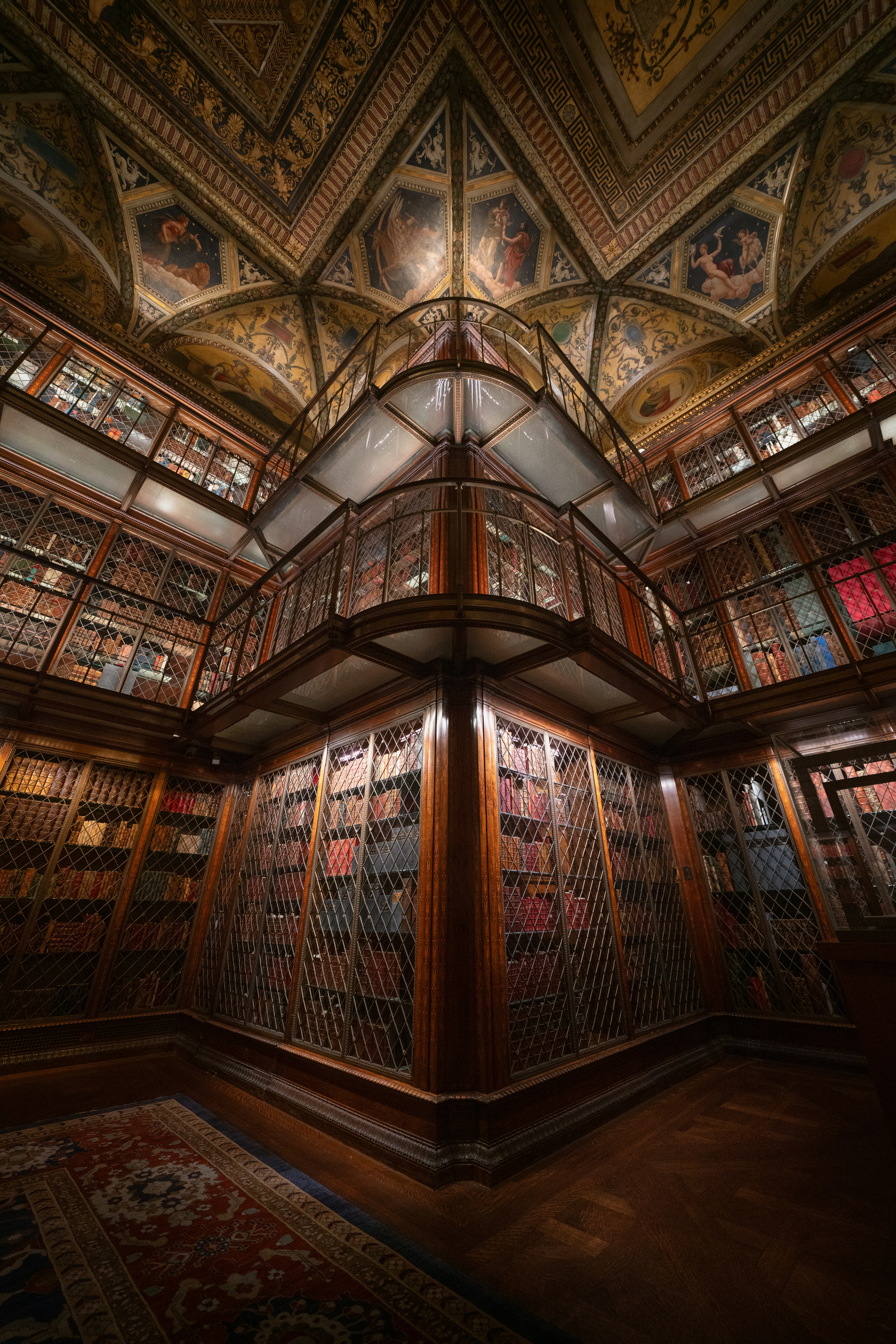 Read the story behind this photo: https://www.intricateexplorer.com/adventures/613 | A grand, ornate library with many books.