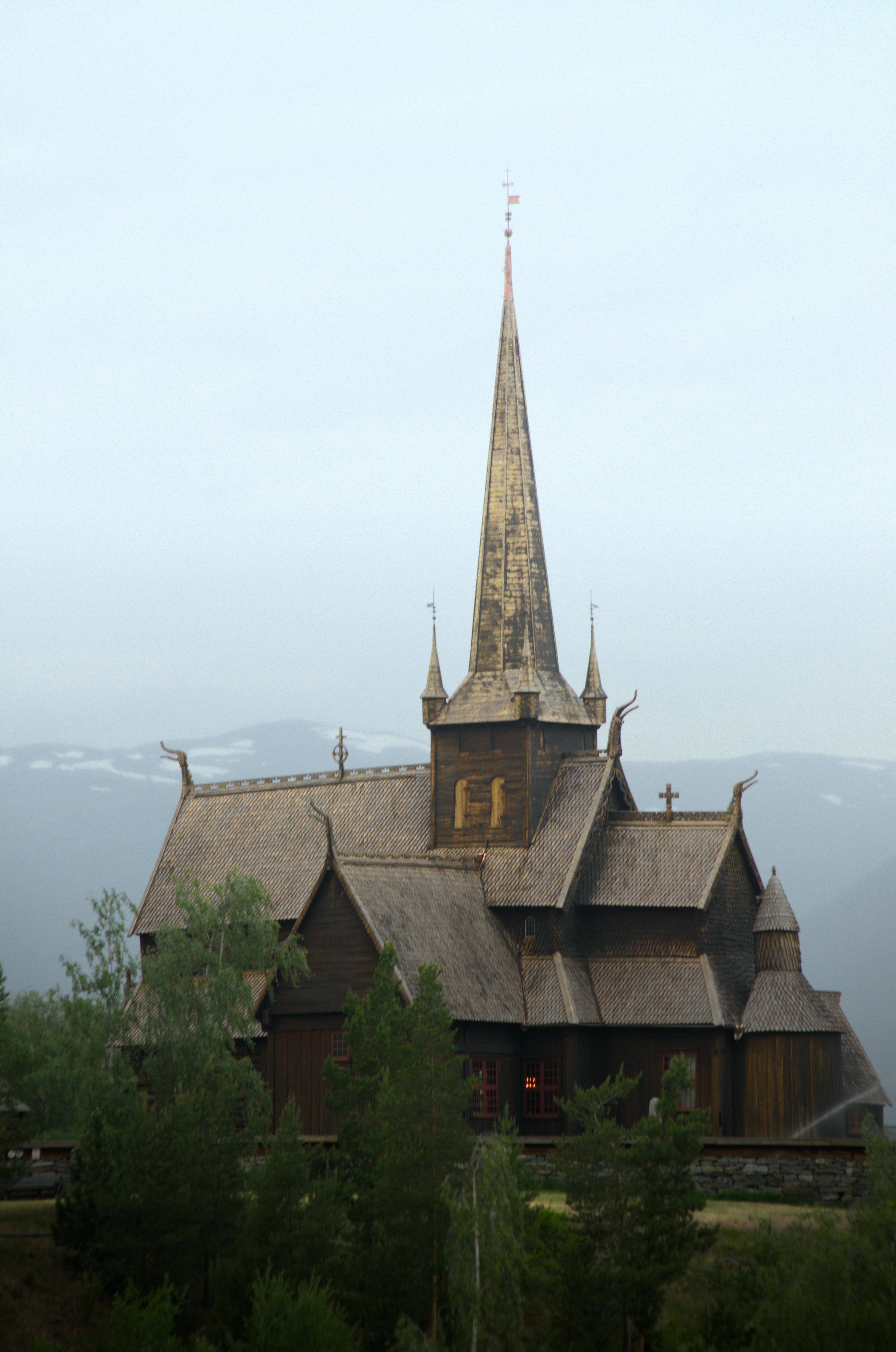 Whispers of Timber and Time: The Majestic Stave Church