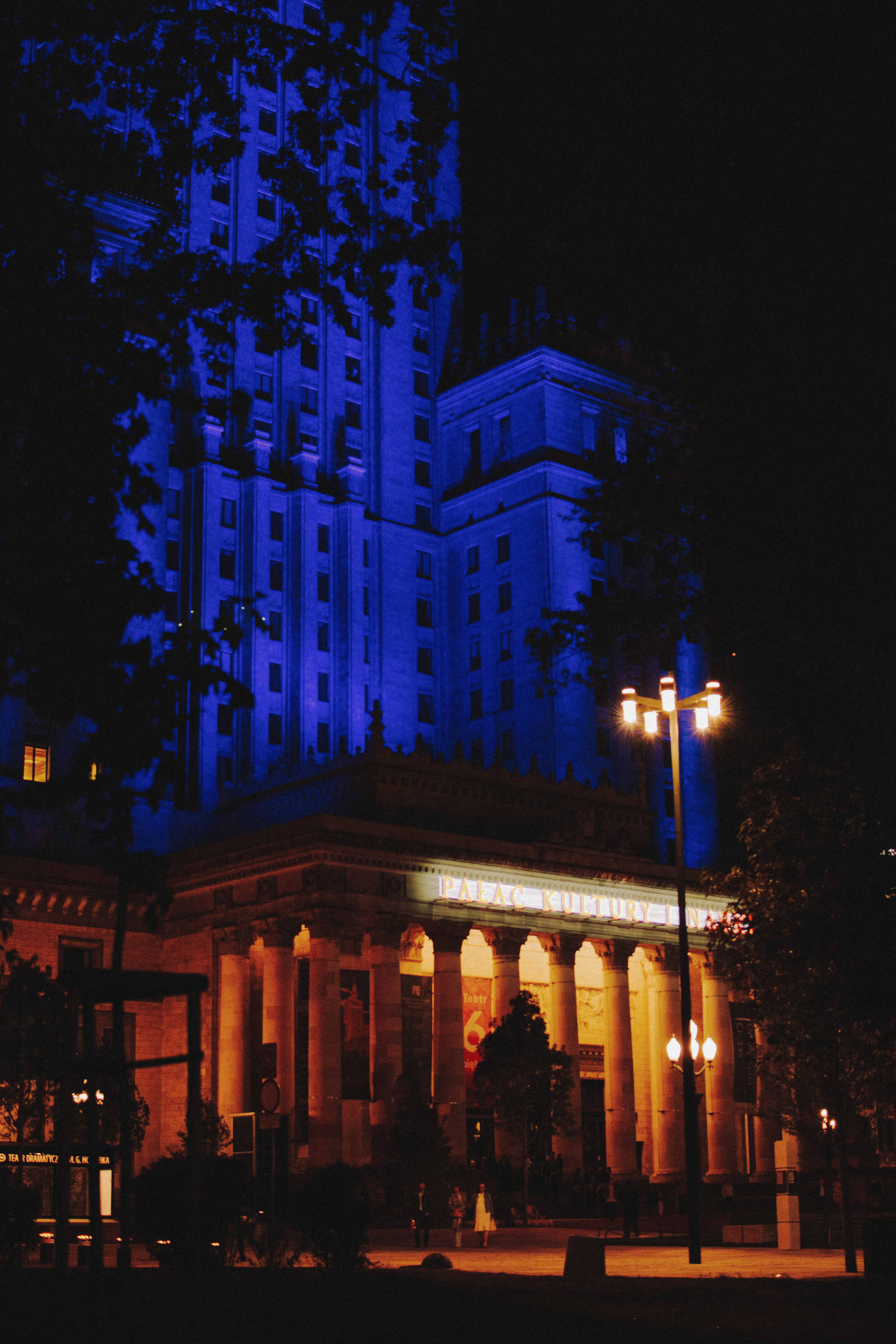 Illuminated Majesty: A Night at the Palace of Culture