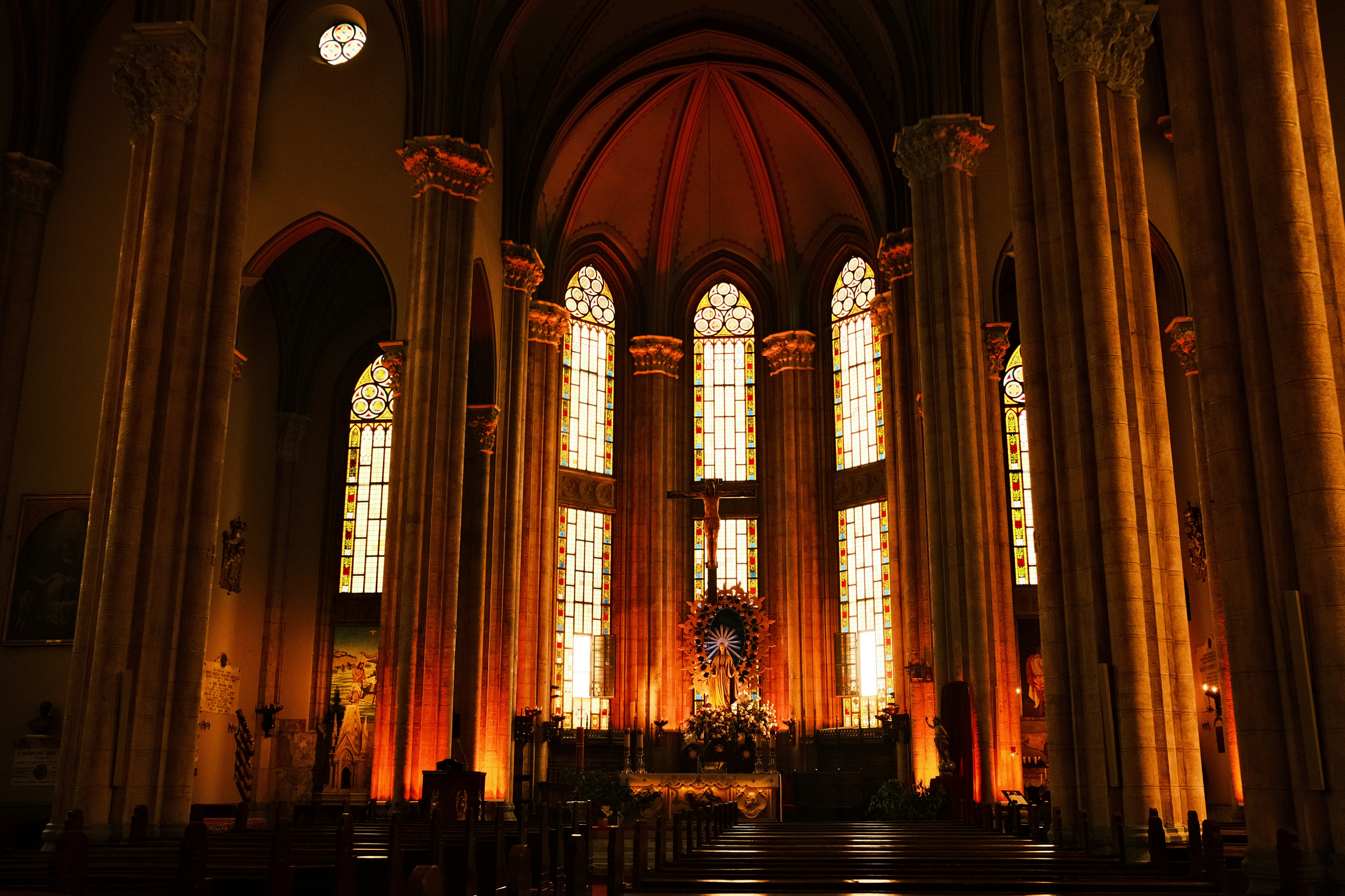 Illuminated Sanctuary: A Dance of Light and Shadow