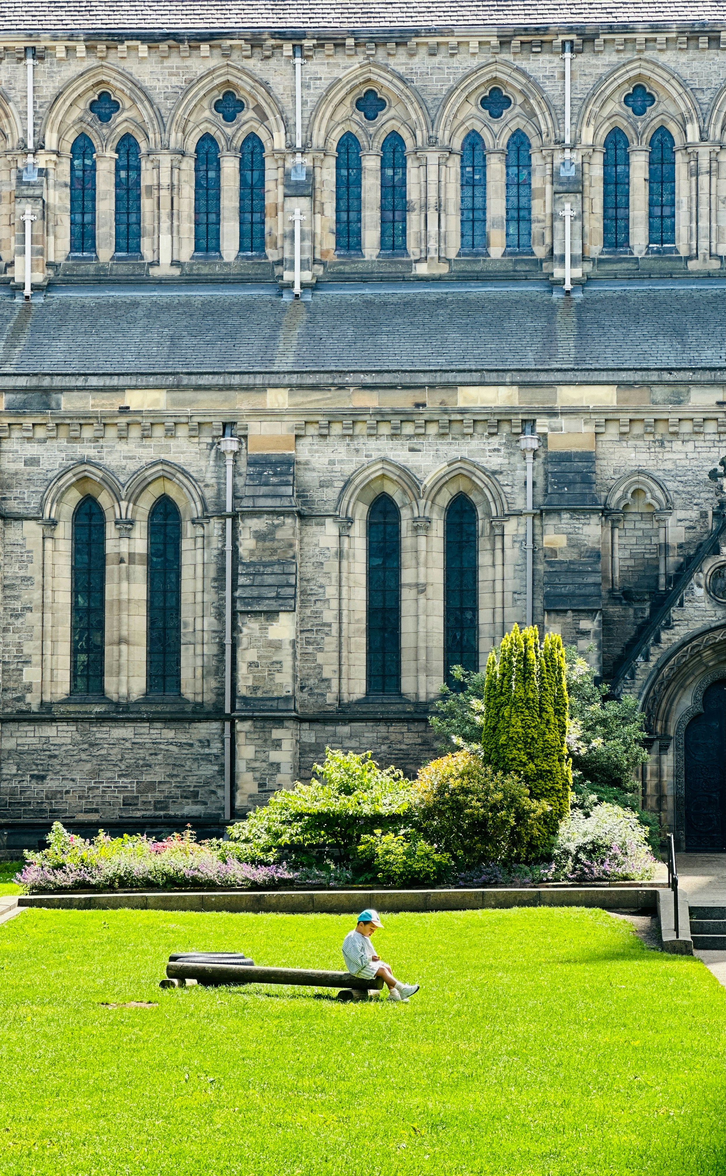 Serenity Amidst Stone