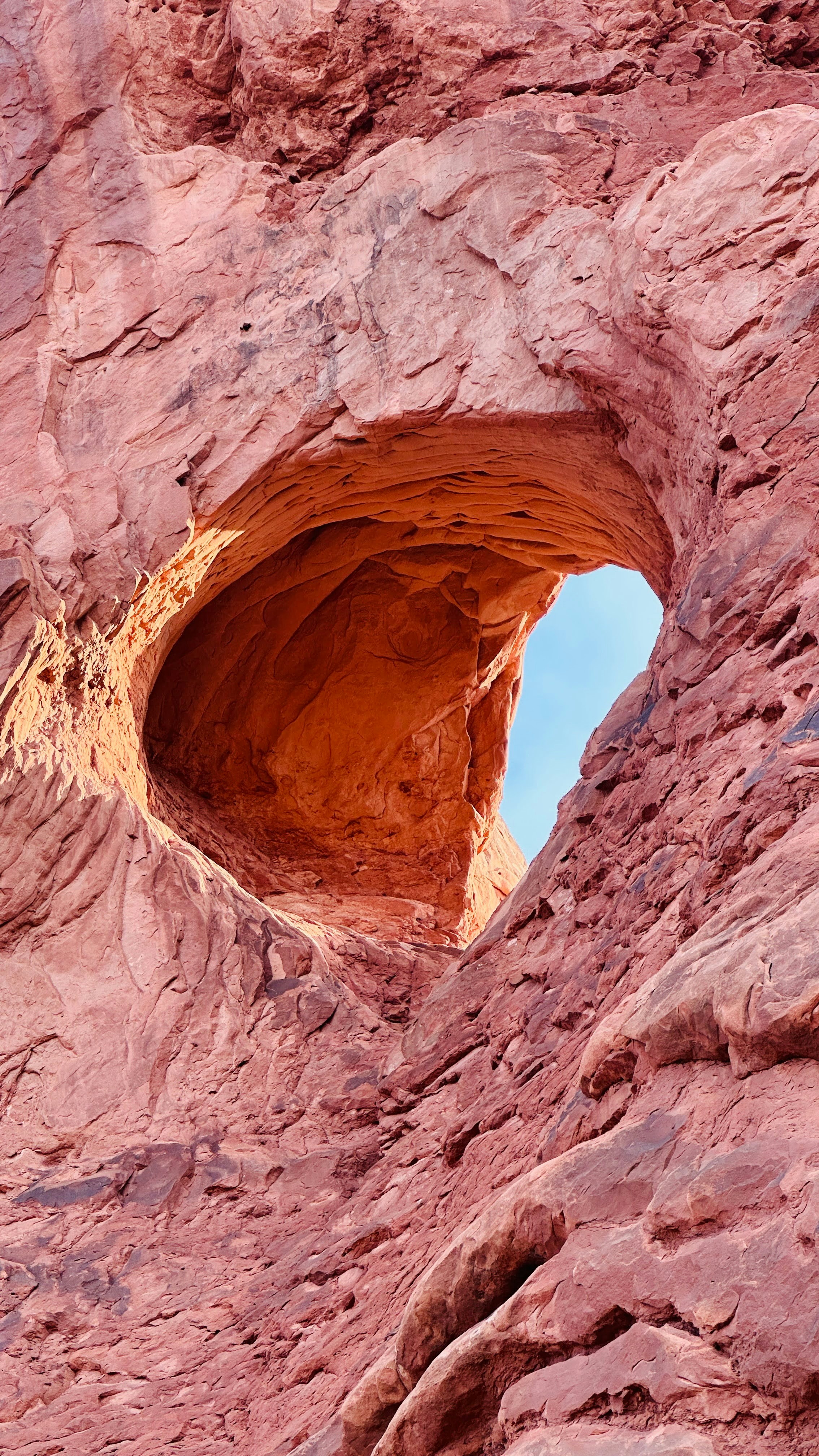 Nature's Archway: A Window to the Sky