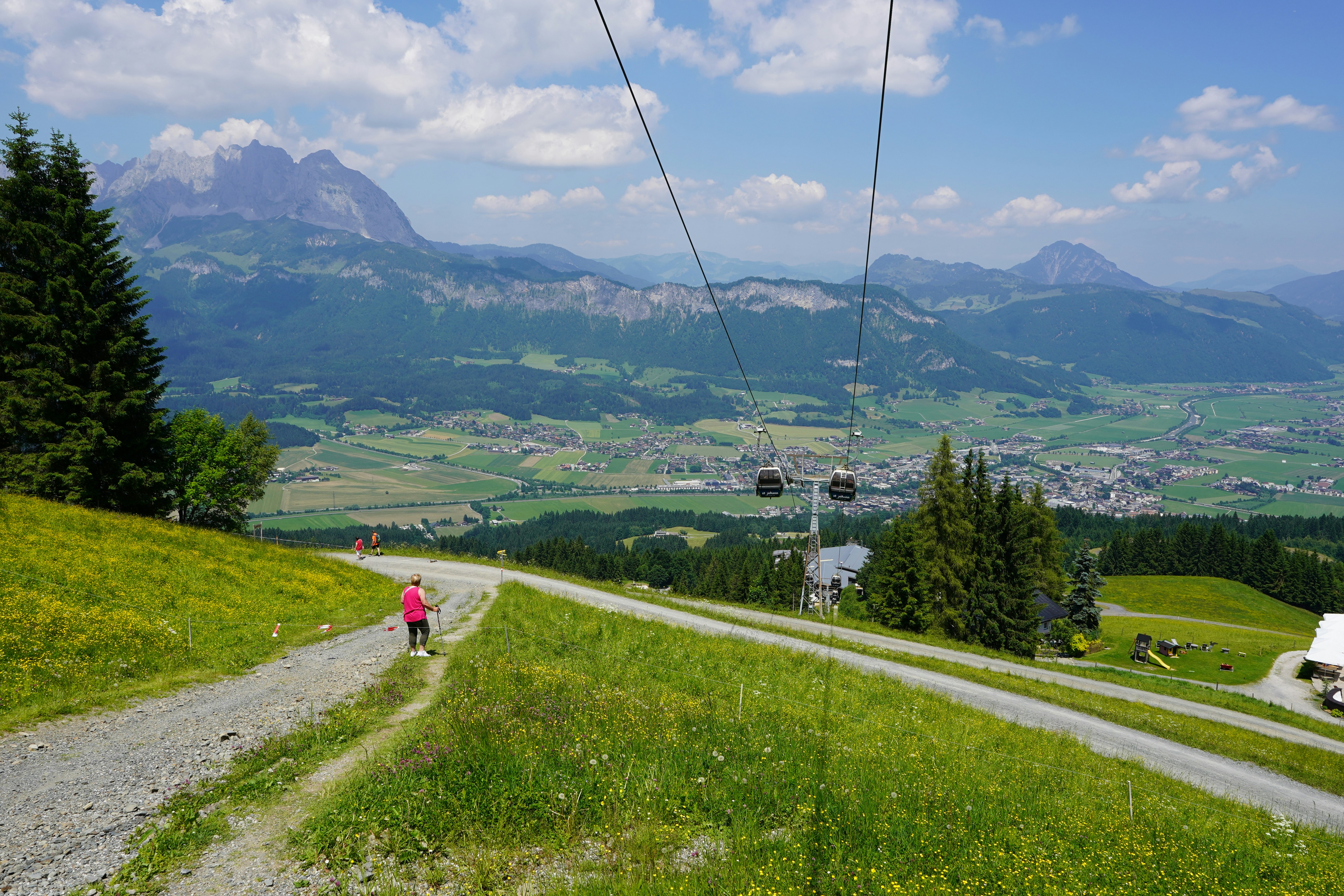 Chairlift Through the Alpine Valley