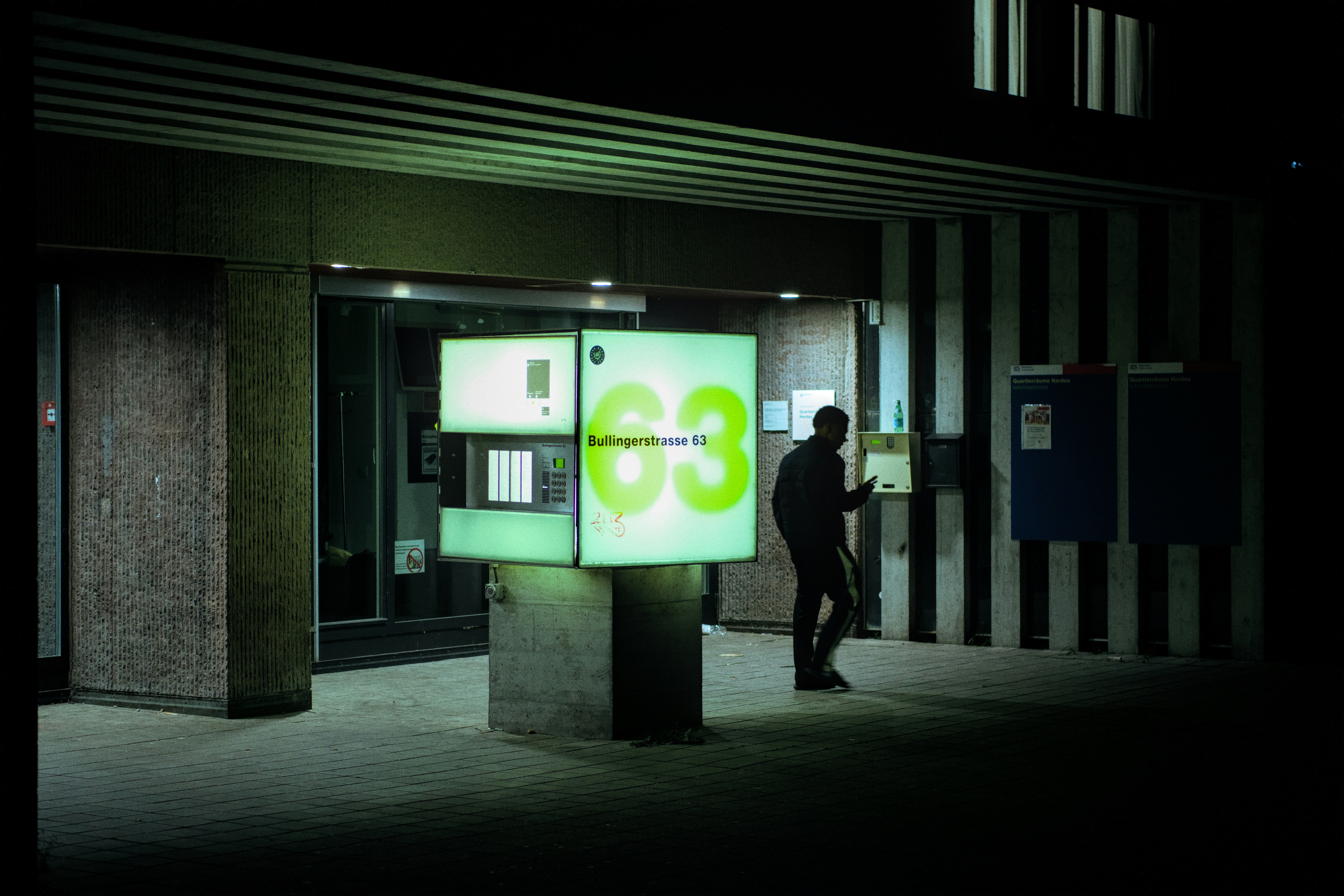 Midnight Train Stop: A Quiet Alley of Neon and Night