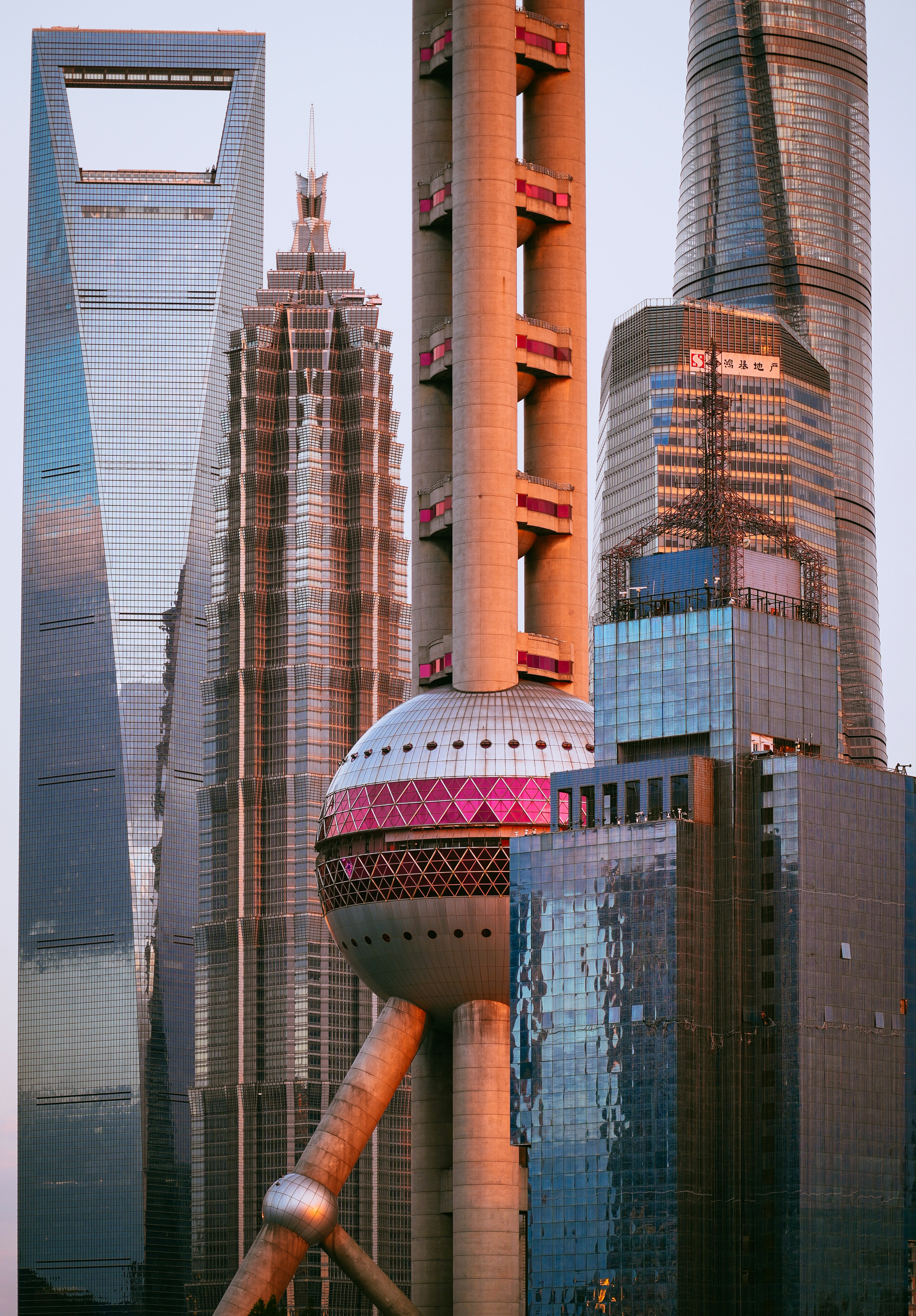 Urban Giants: A Symphony of Steel and Glass