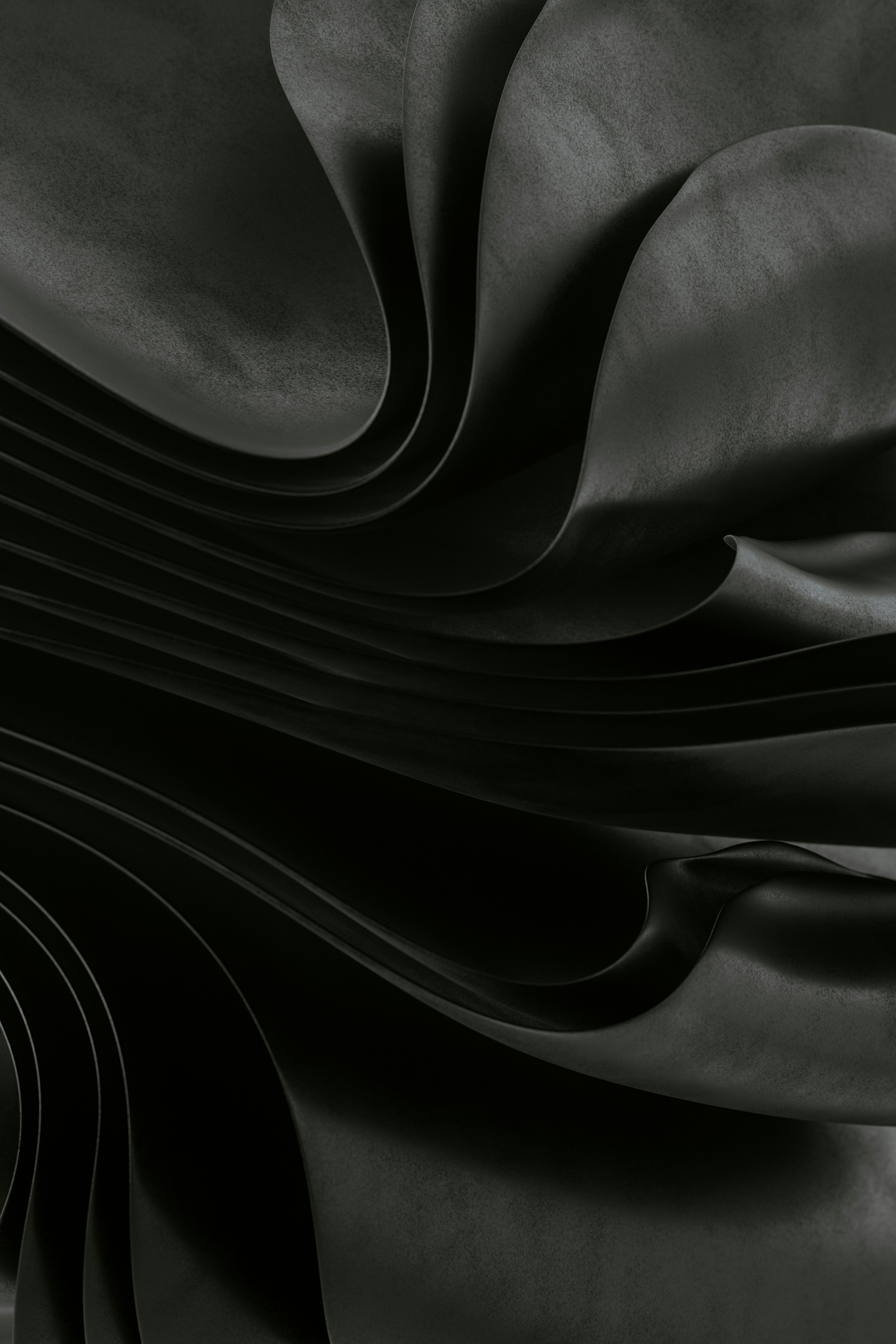 Dark, flowing fabric creates a dramatic, abstract effect. photo – Free ...