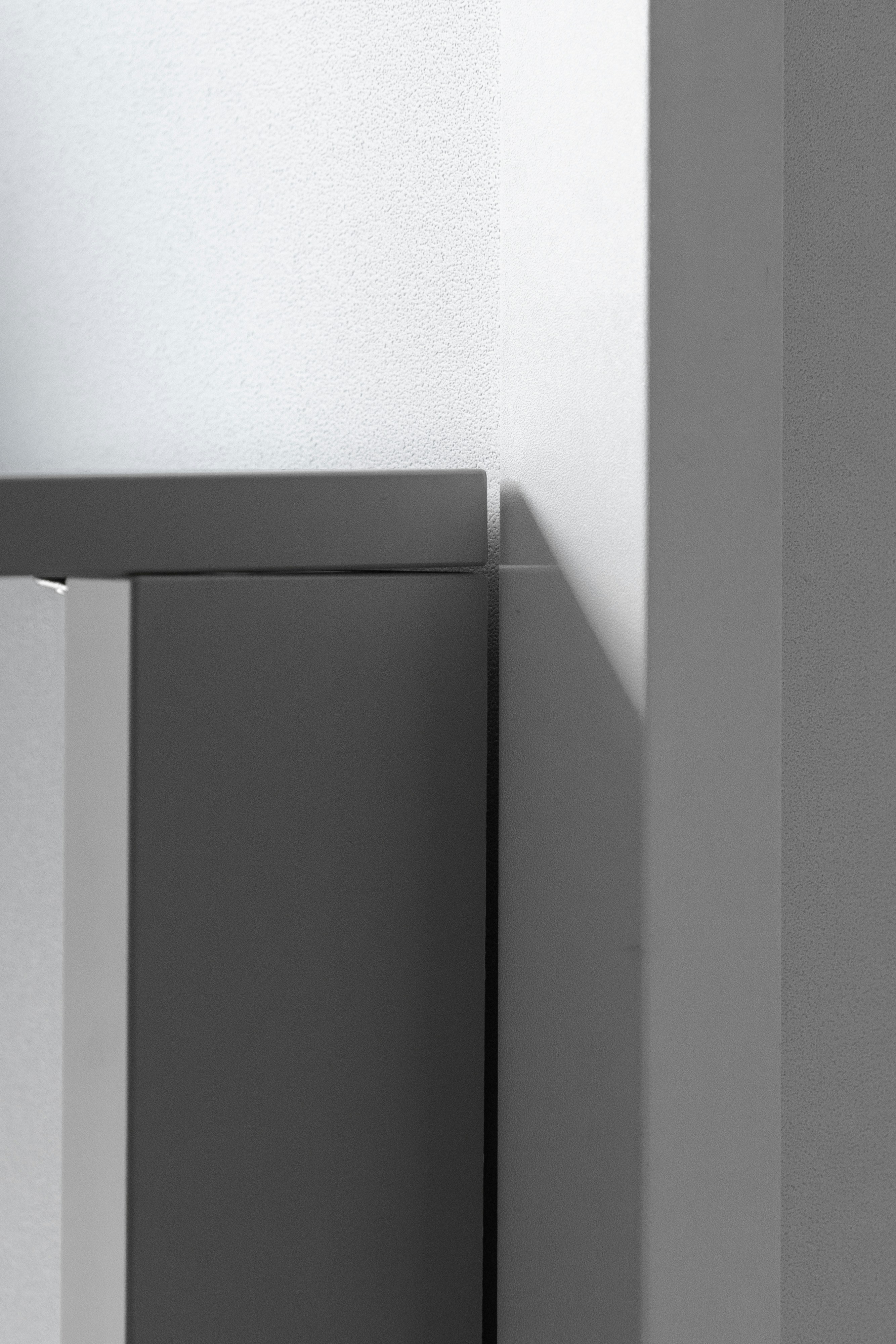 Abstract composition of corners and shadows.