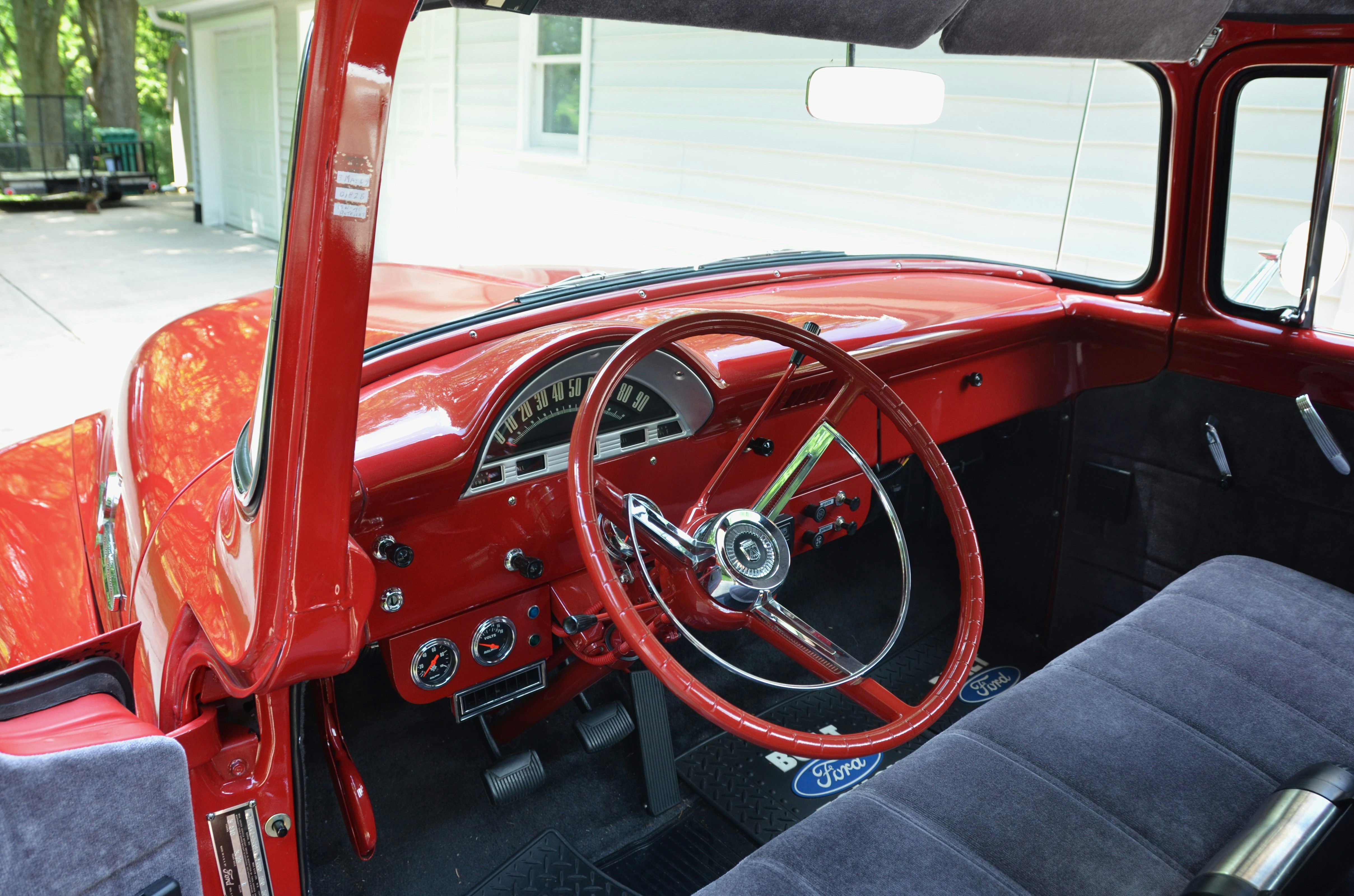 Timeless Elegance: A Classic Ride's Interior