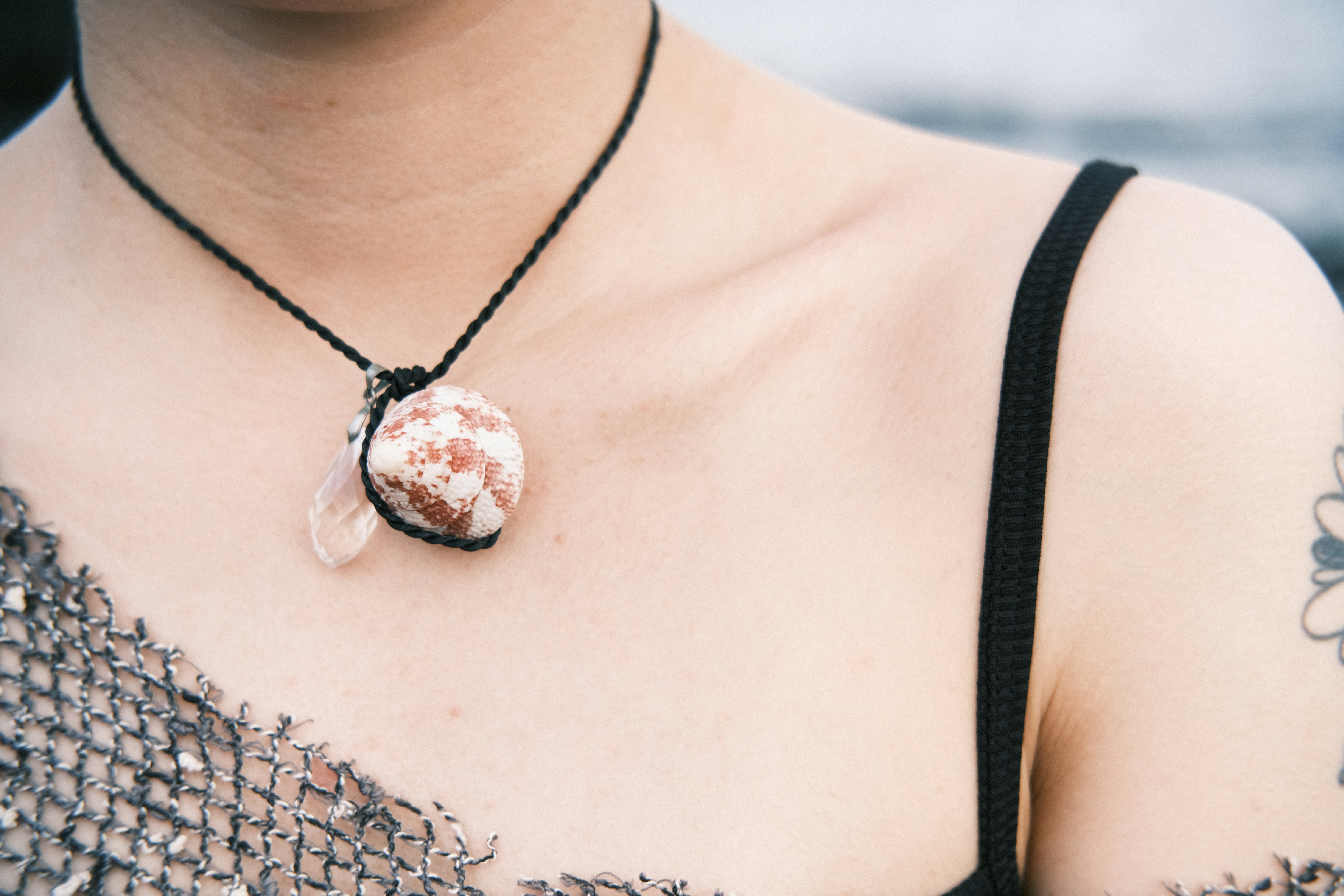 Nature's Adornment: A Shell Pendant Story