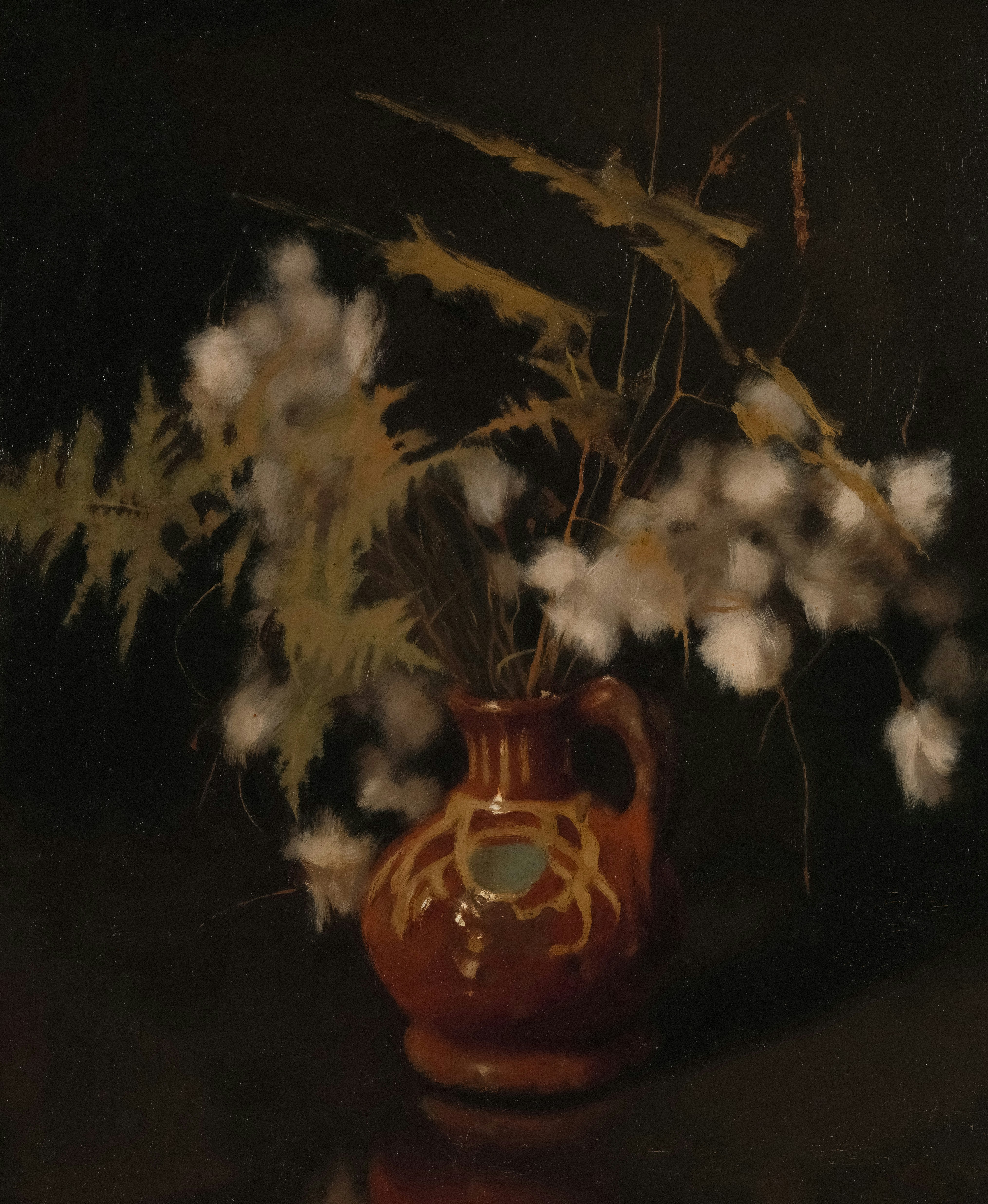 Title: Fluffy Flowers in a Jug Publisher: Rijksmuseum Date: 1885 - 1922 Providing institution: Rijksmuseum Aggregator: Rijksmuseum Providing Country: Netherlands Public Domain Fluffy Flowers in a Jug - Rijksmuseum, Netherlands - Public Domain.