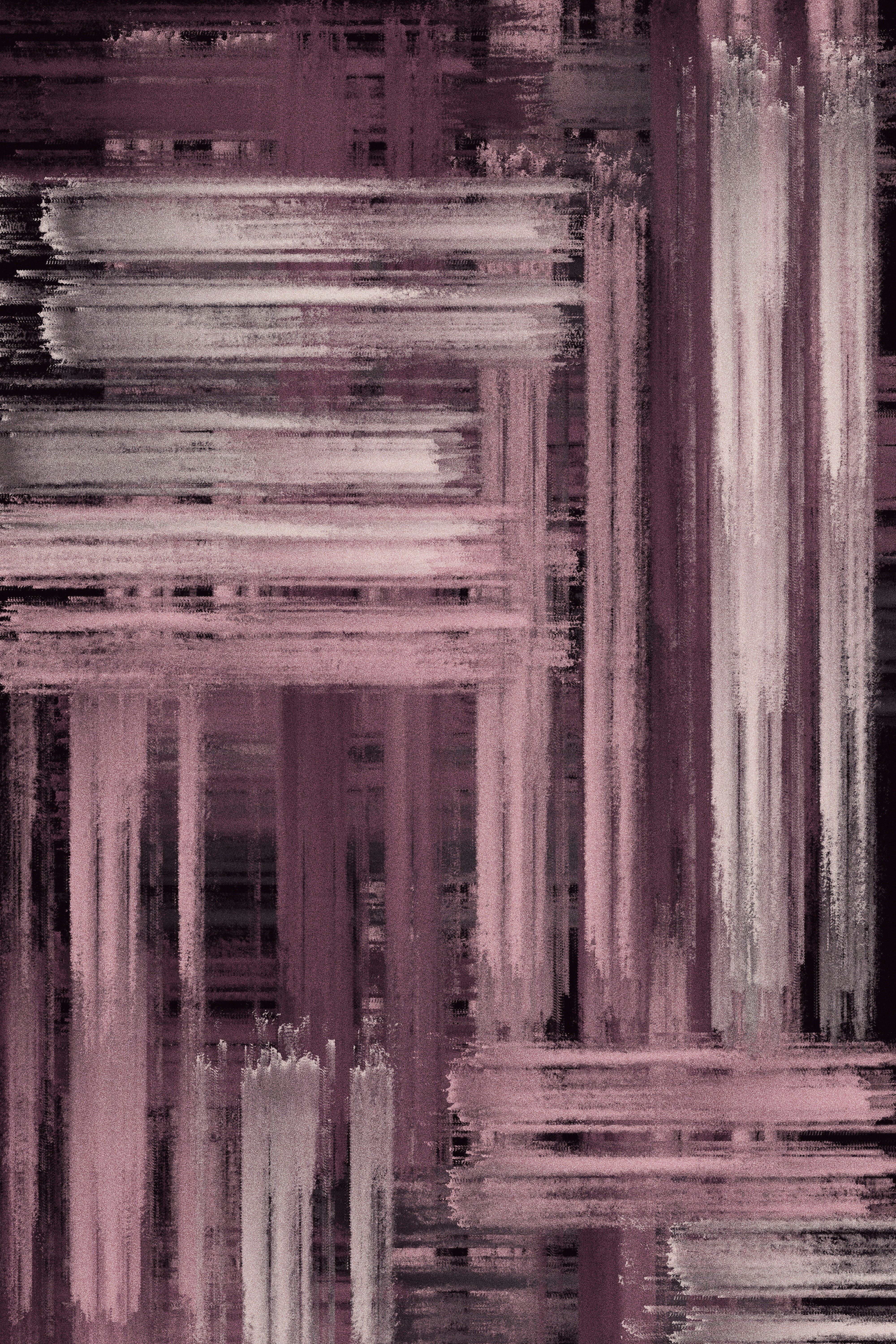 Abstract art shows interwoven lines of mauve colors. photo – Free ...