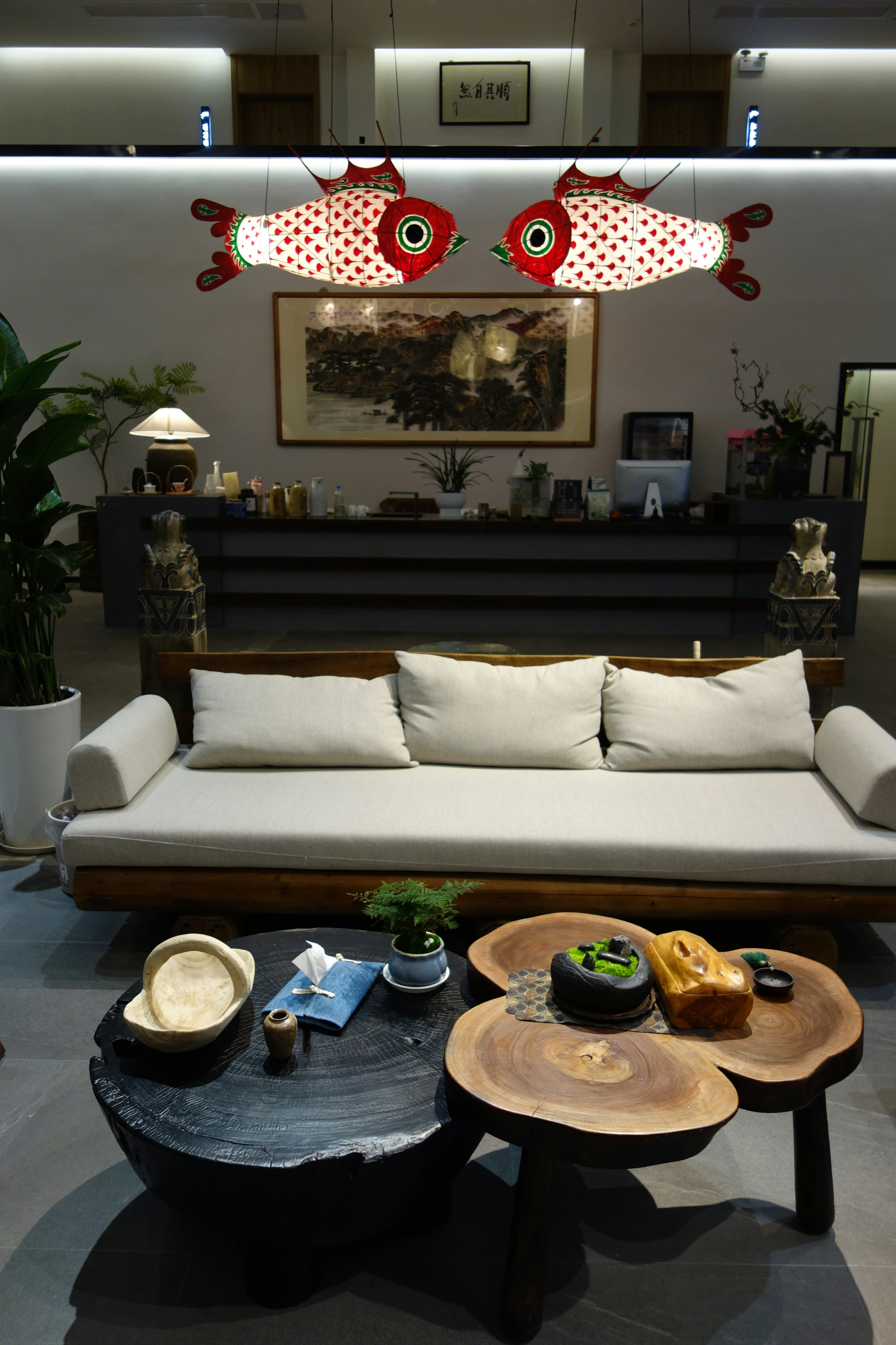 Harmony of Nature and Design in a Tranquil Space
