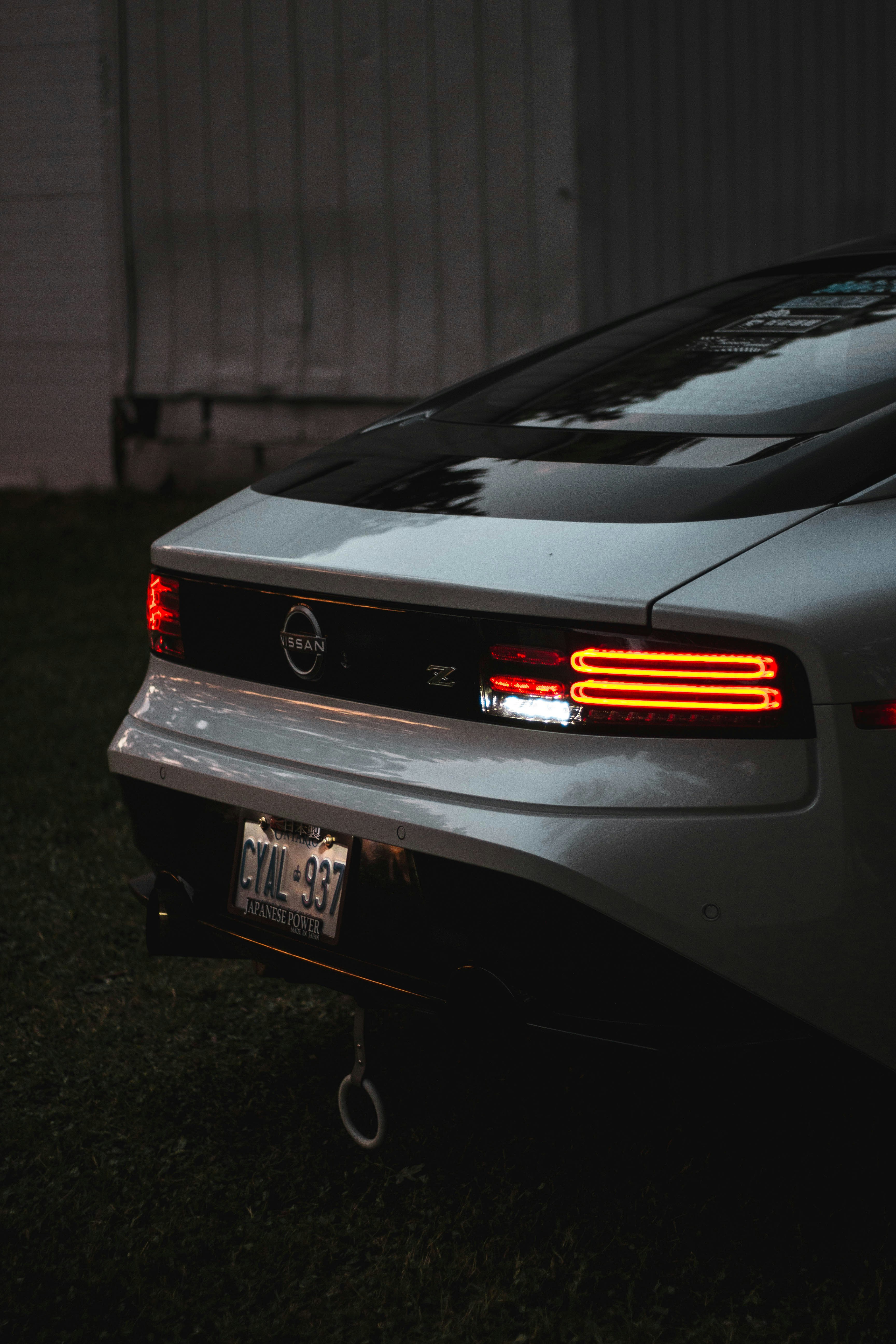 Elegance in Motion: The Nissan Z Rear View
