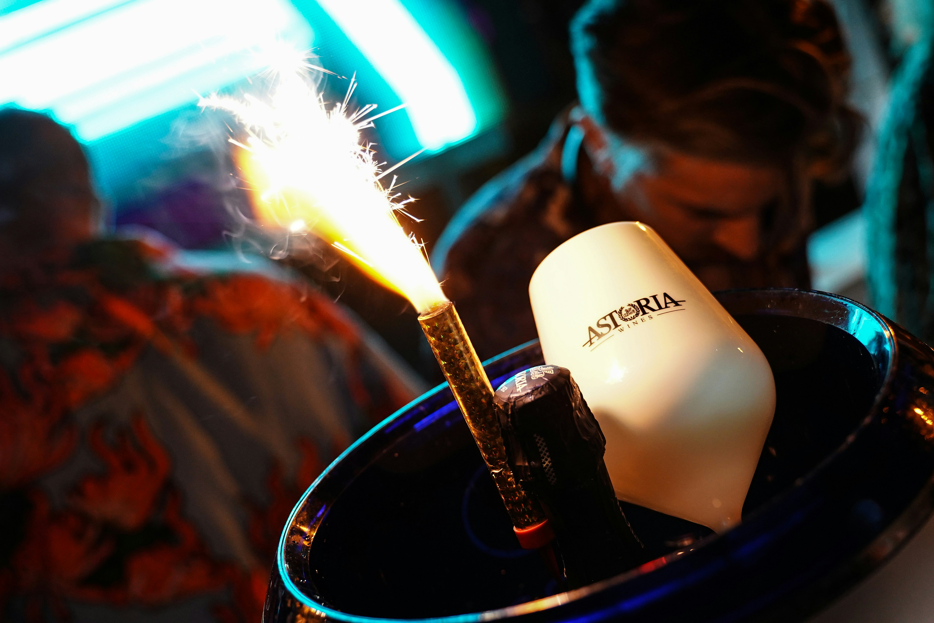 Igniting the Night: A Spark of Celebration