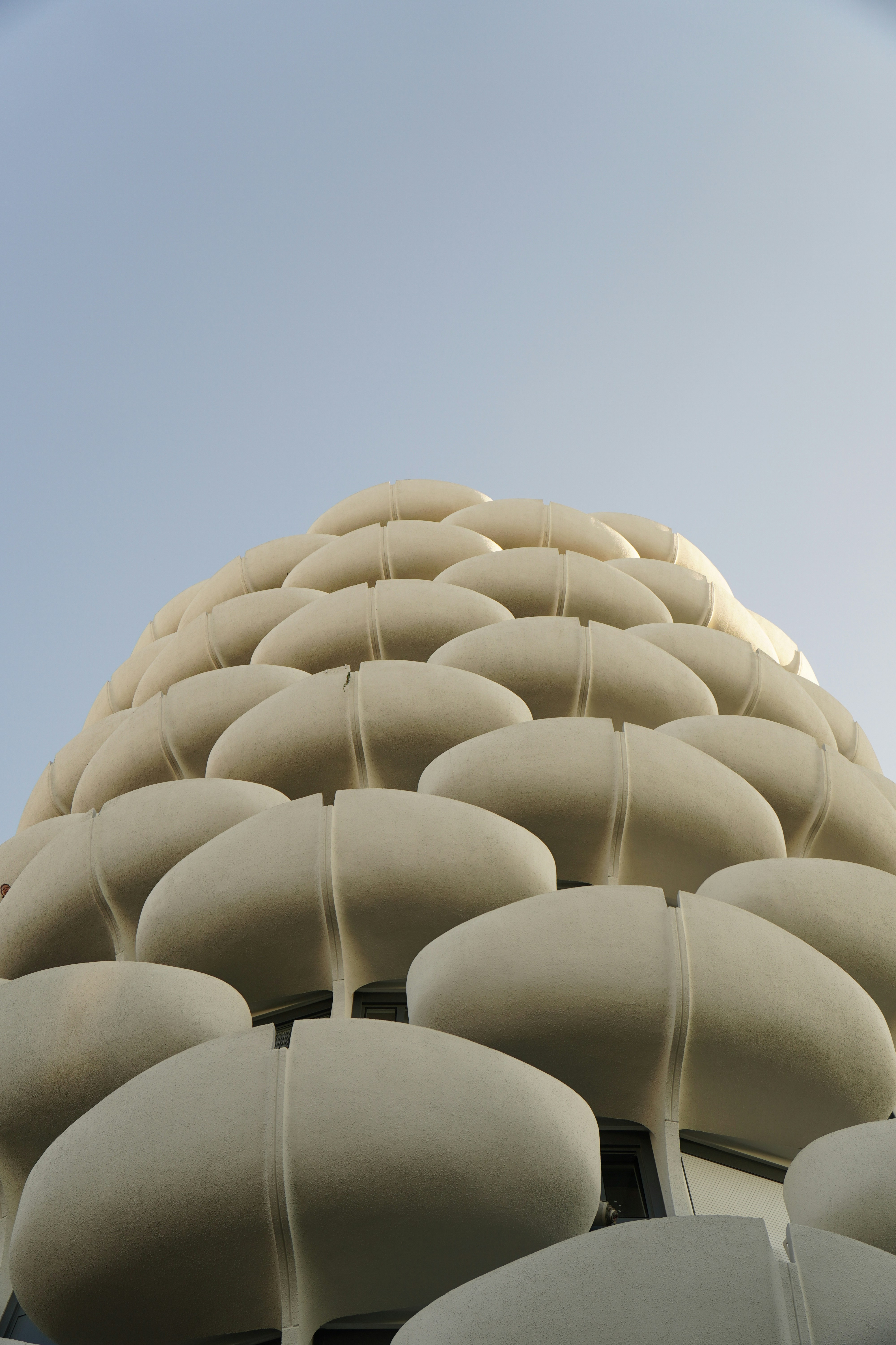 Curvilinear Harmony: A Modern Architectural Marvel