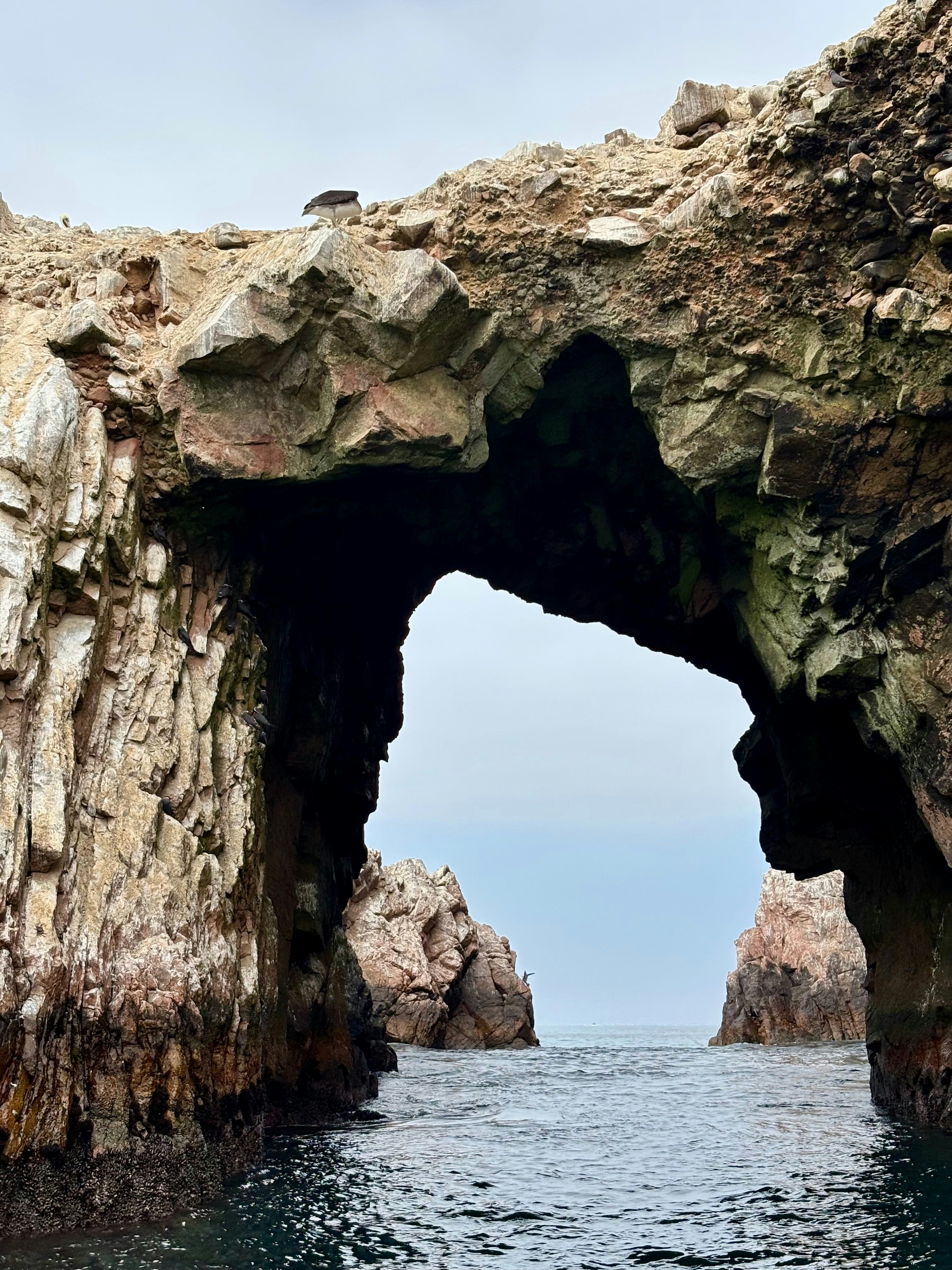 Sea Gate in Rugged Light: The Stone Arch Framing the Quiet Horizon