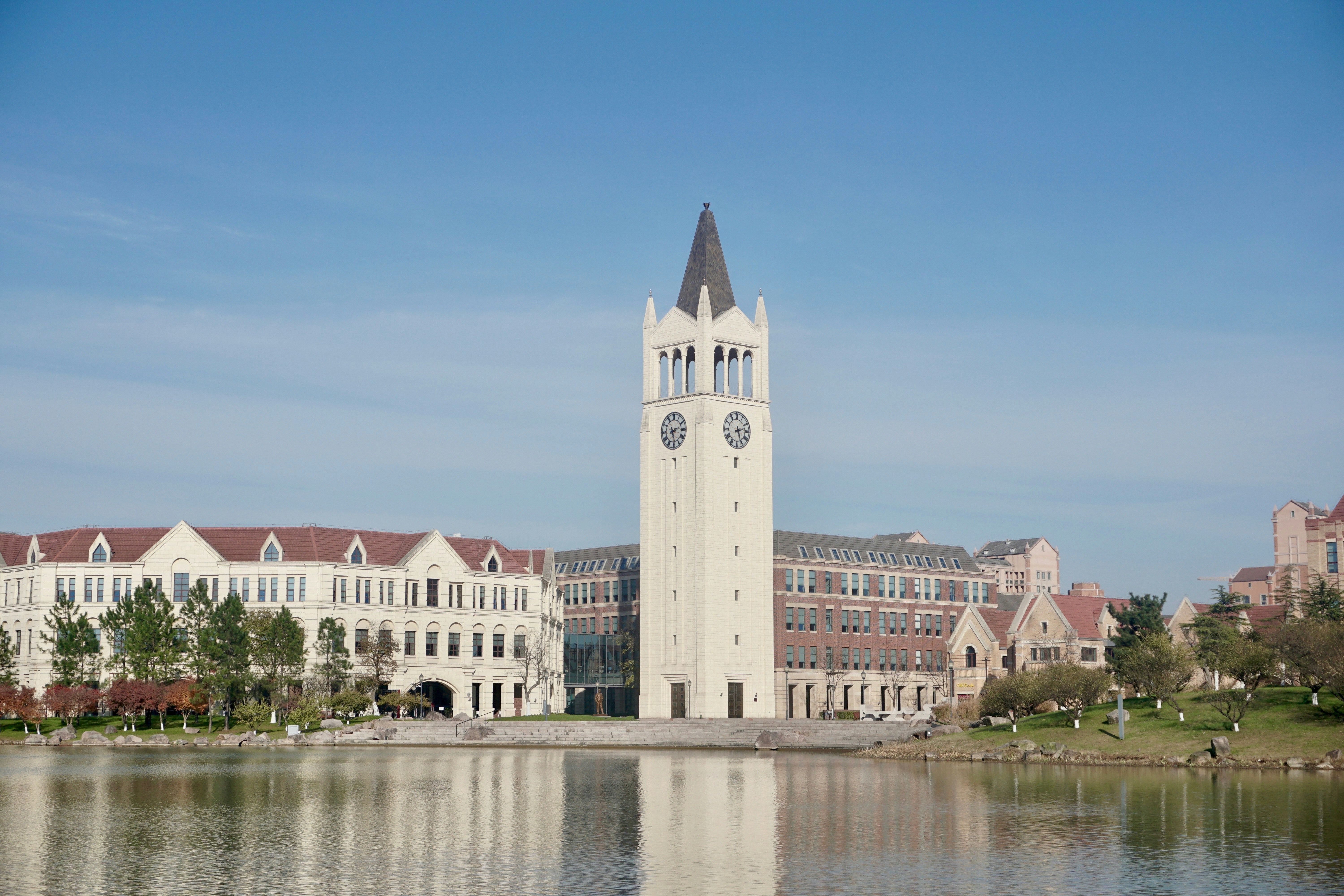 Echoes of Time: The Clock Tower's Reflection