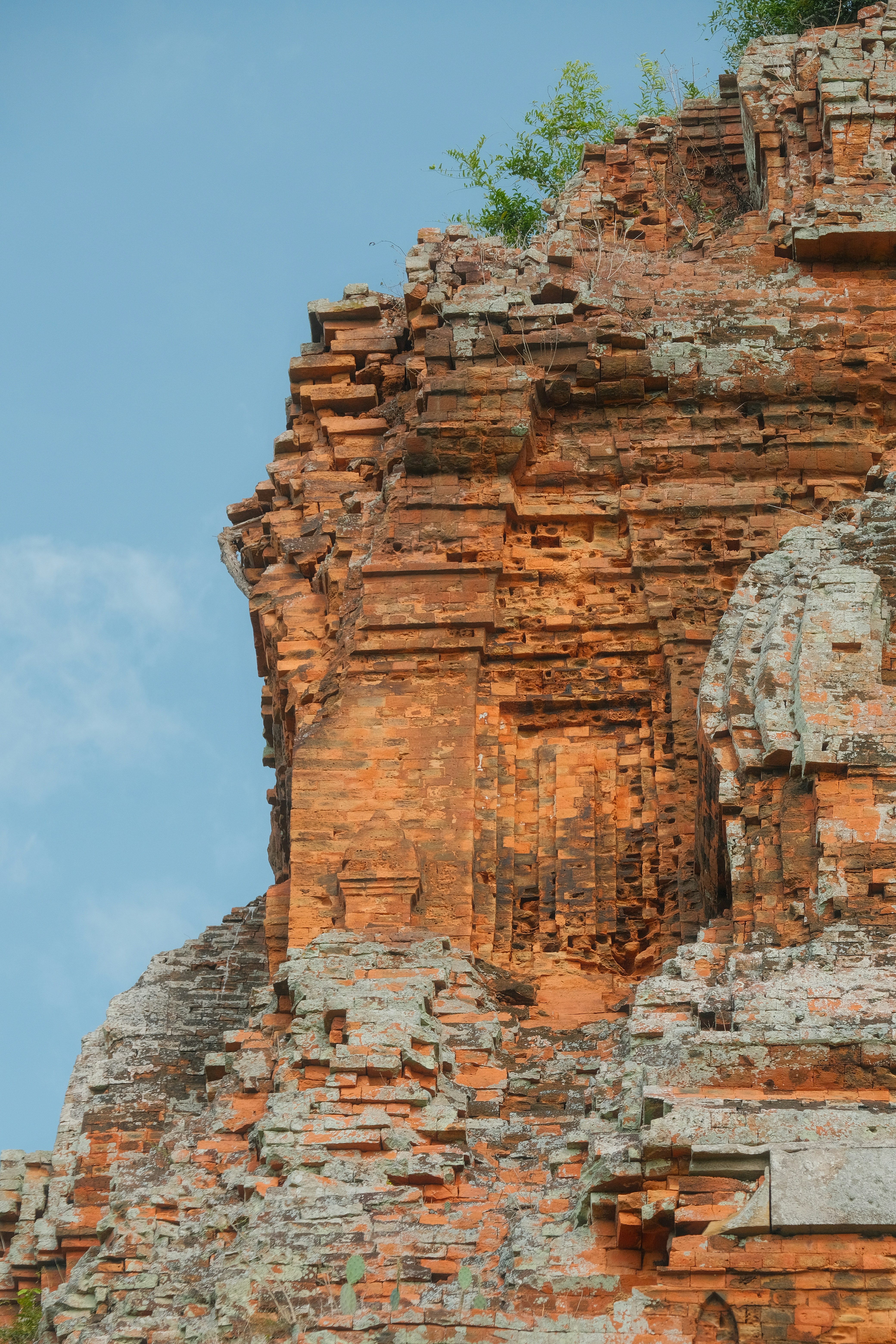 Whispers of Time: The Weathered Facade