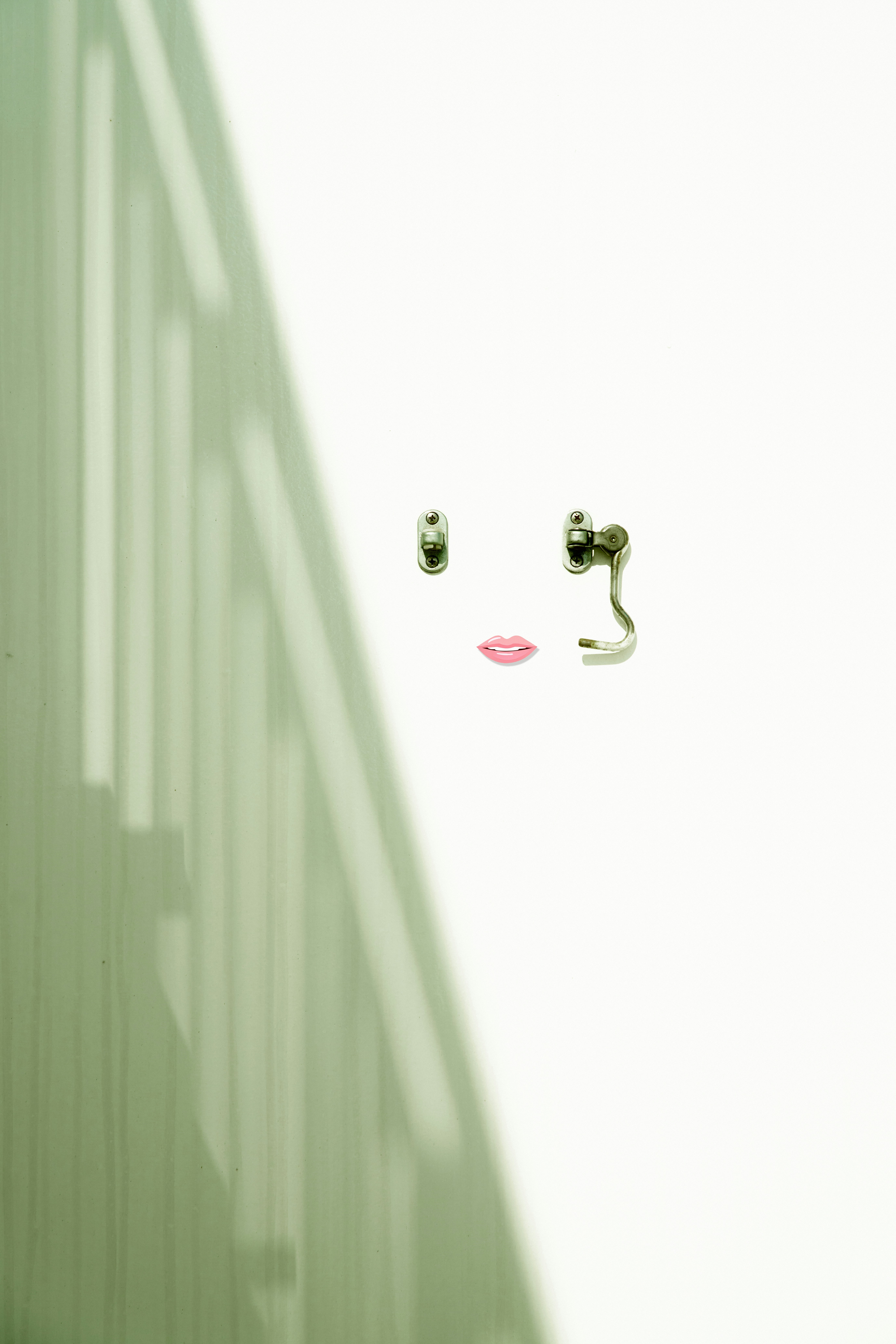 Whimsical Reflections: The Face Behind the Door
