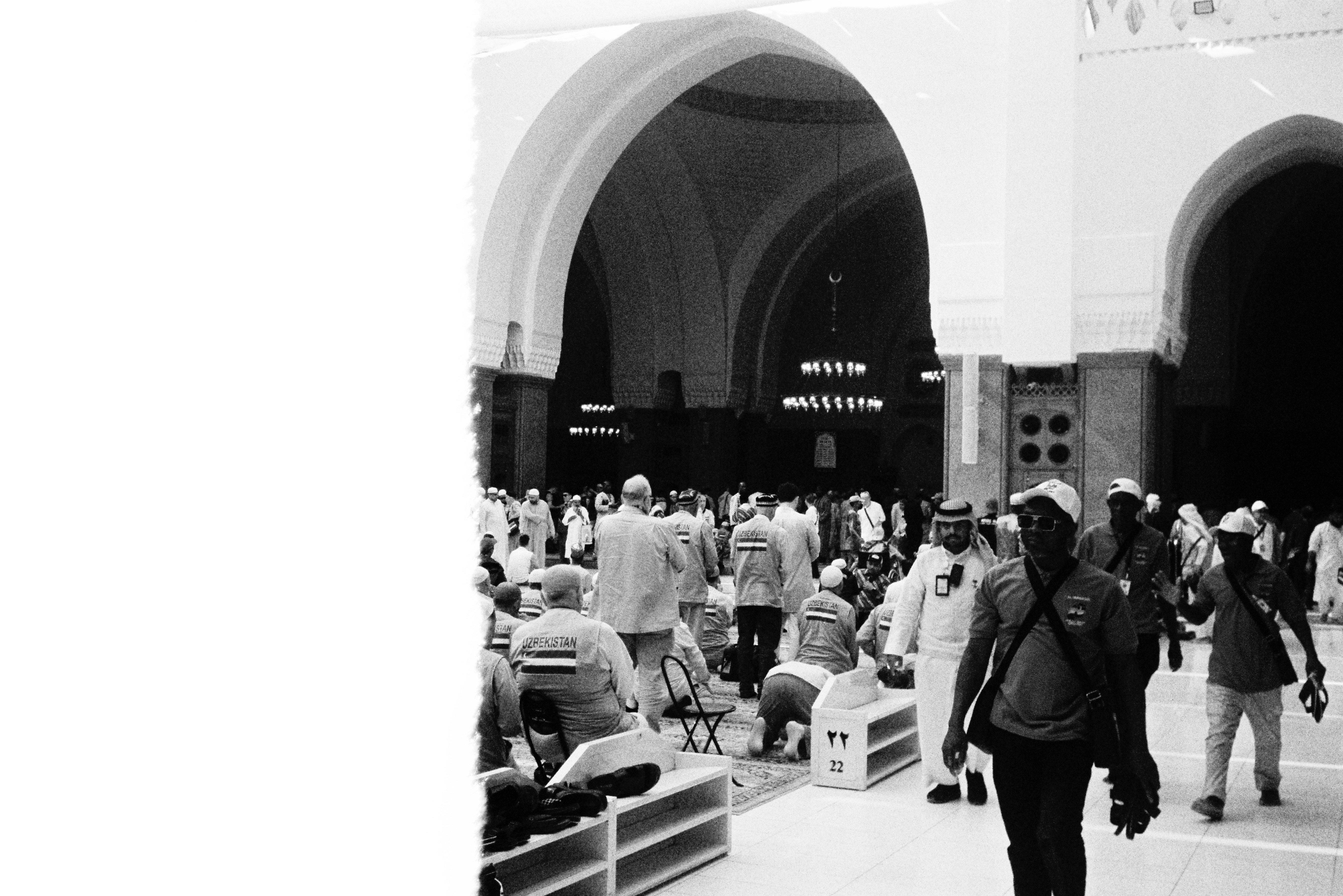 Footsteps in the Great Hall: Quiet Movement Beneath Archways