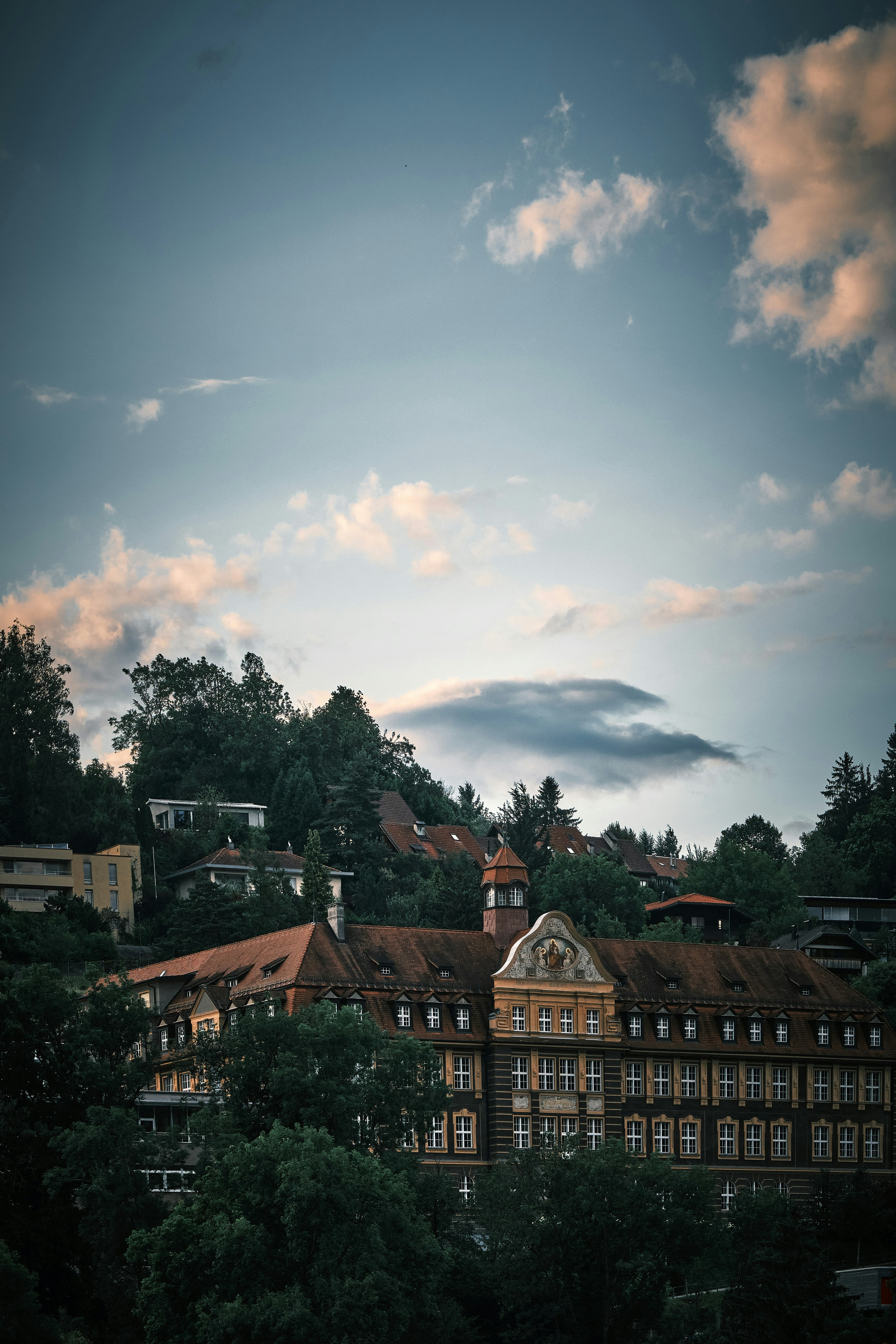Feldkirch | A stately building sits below a cloudy sky.