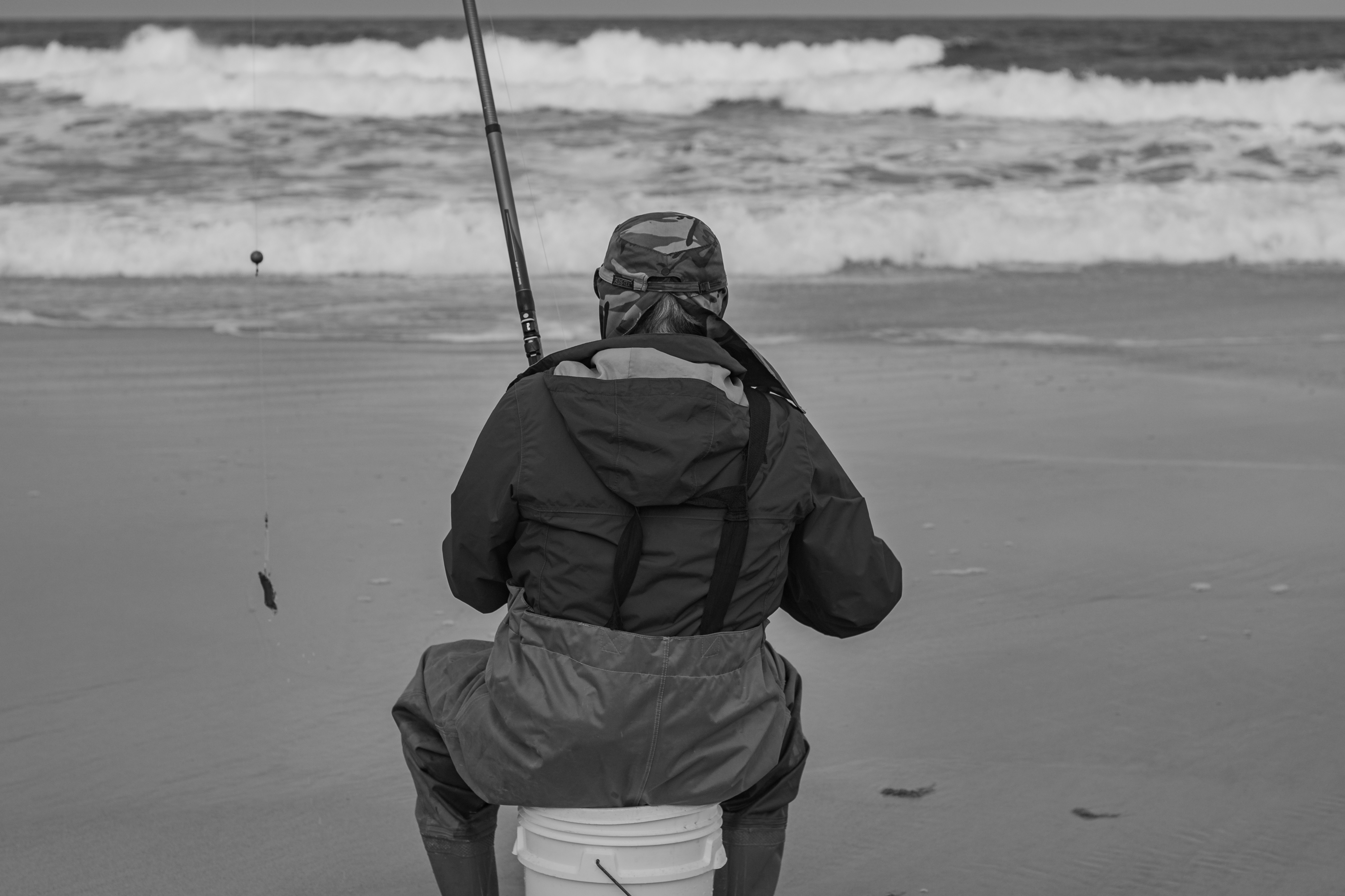 Reverie of the Tide: A Fisherman's Solitude