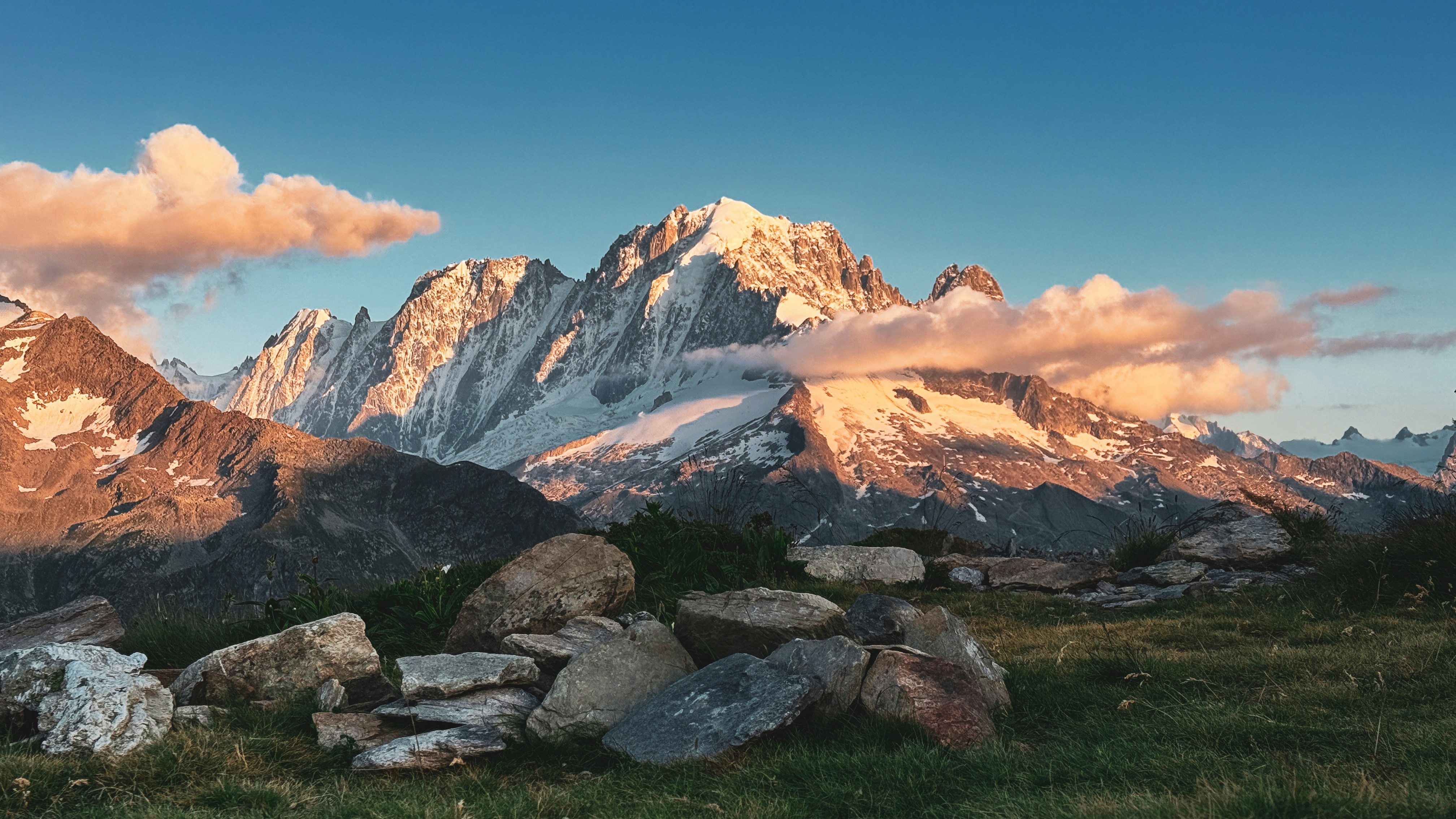 Majestic Peaks: A Symphony of Rock and Sky