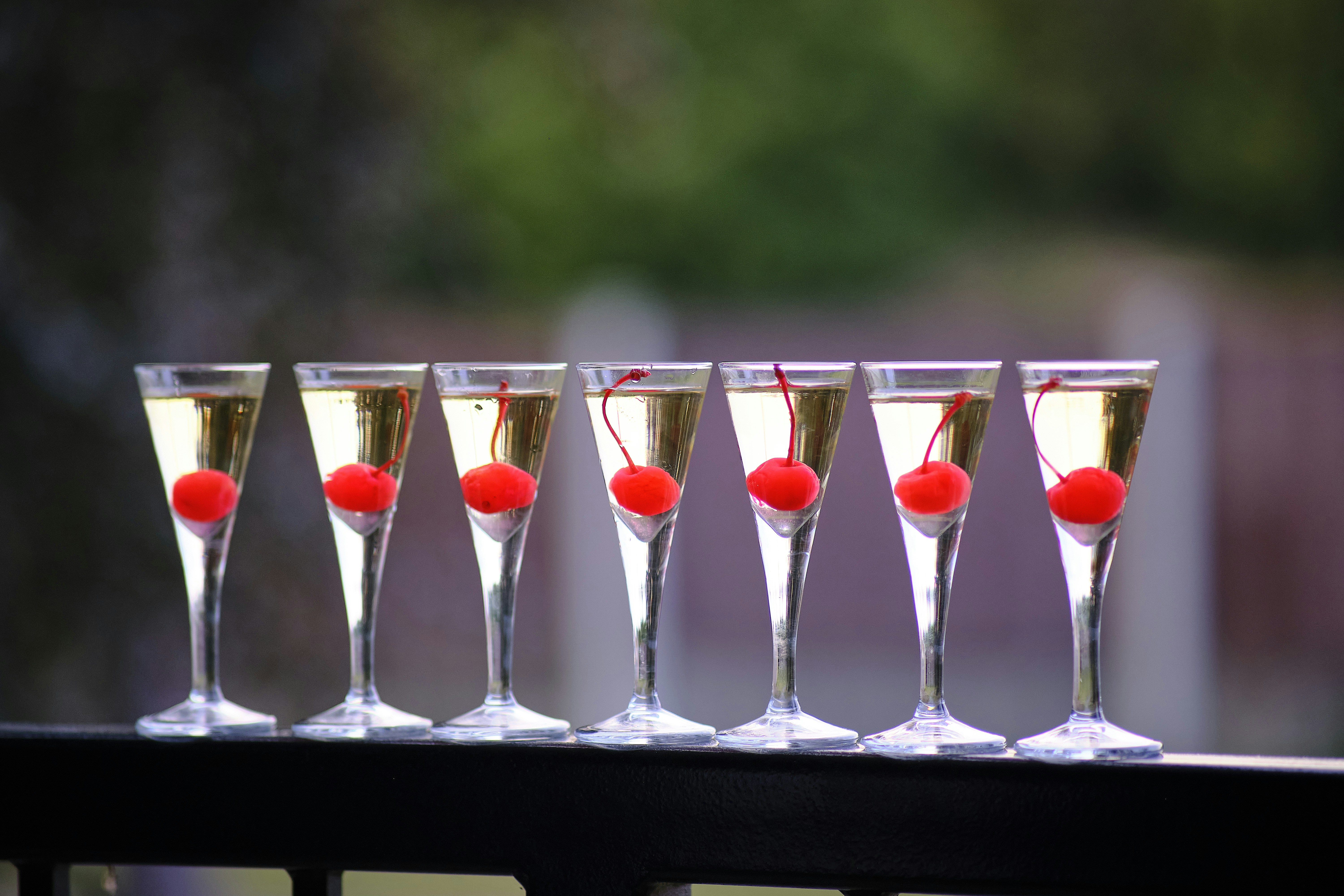 A Symphony of Spirits: Cherries in Glass
