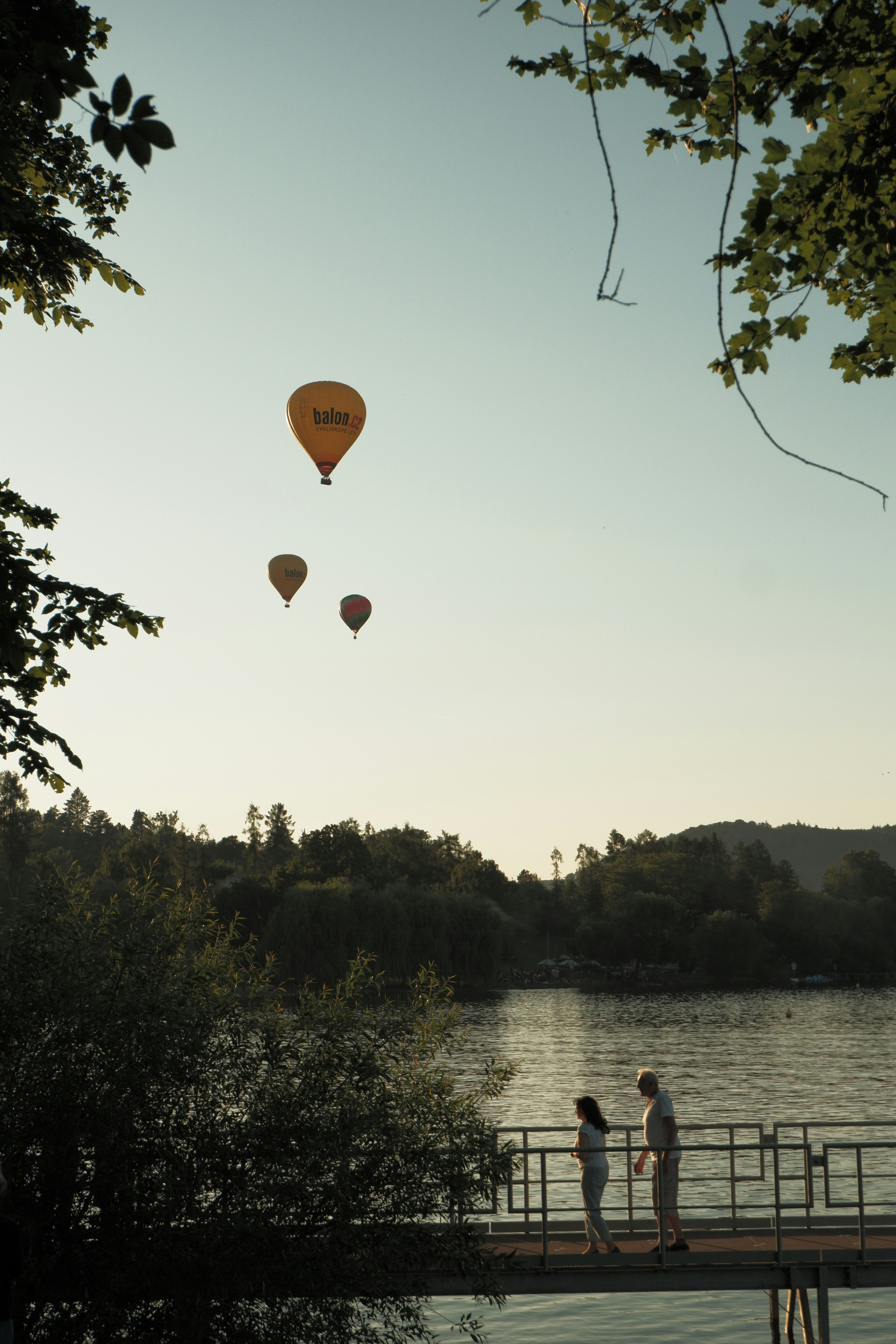 Ascension at Dusk: A Serene Encounter