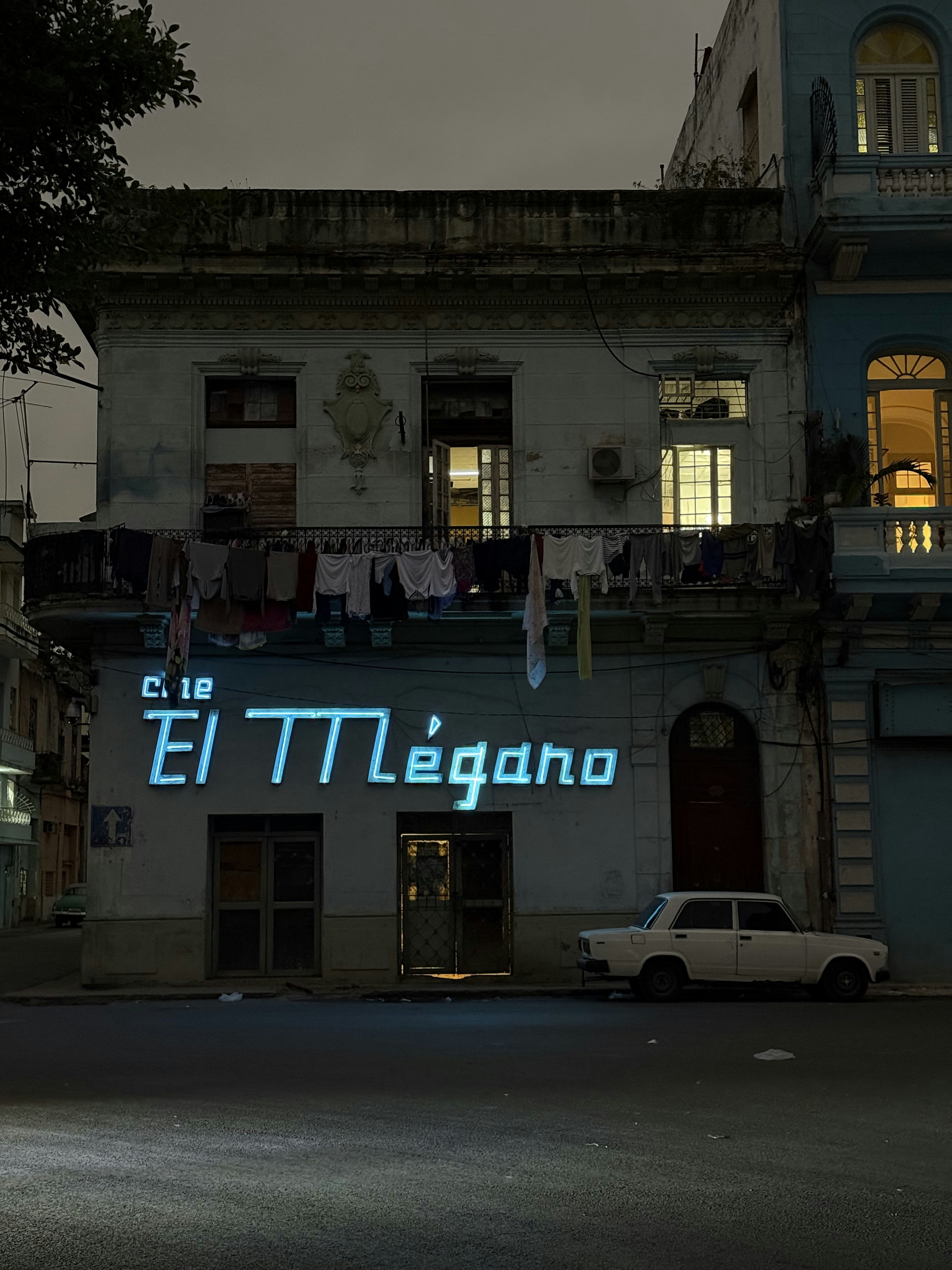 Neon Glow of Urban Life