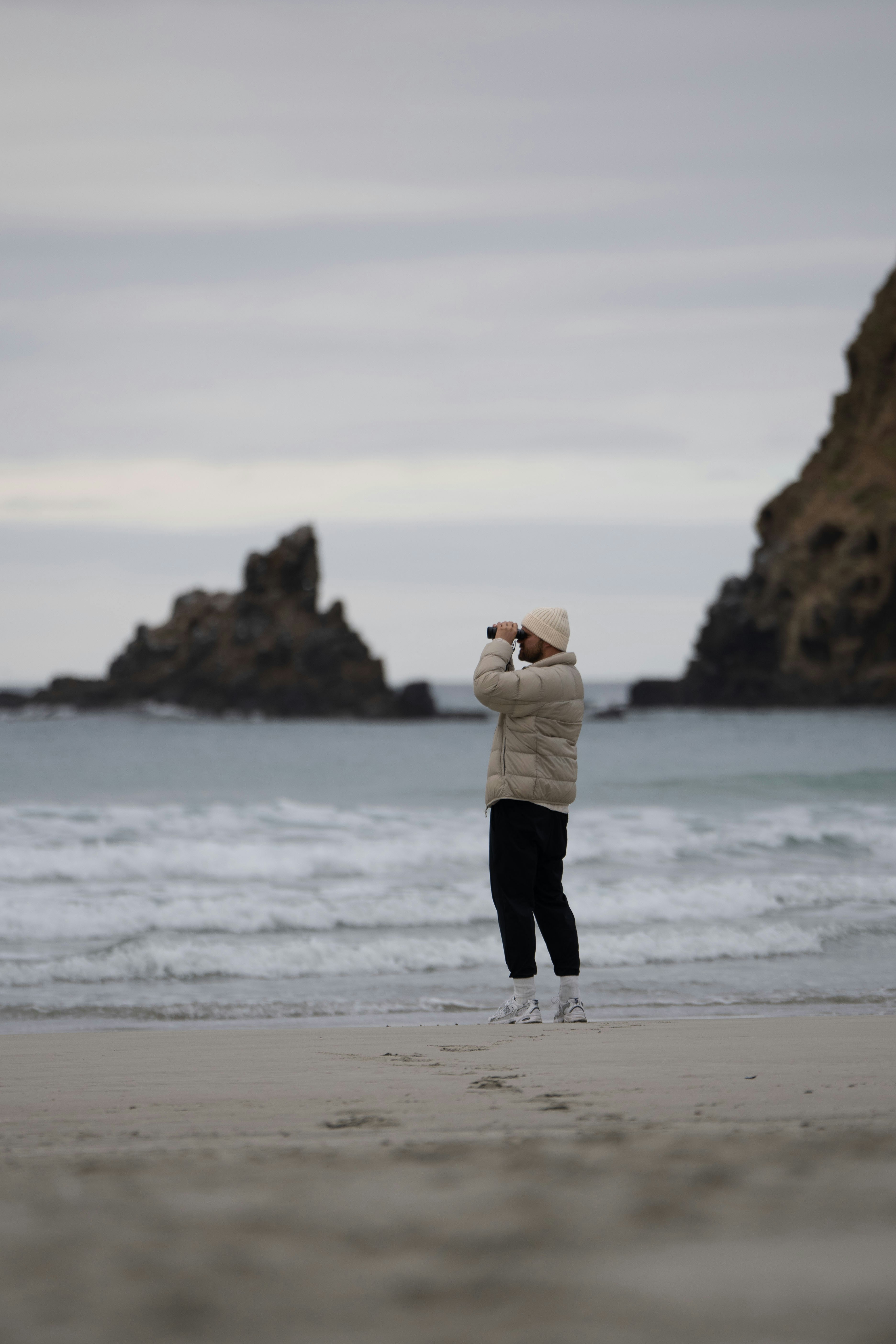 A Seeker of Moments by the Shoreline