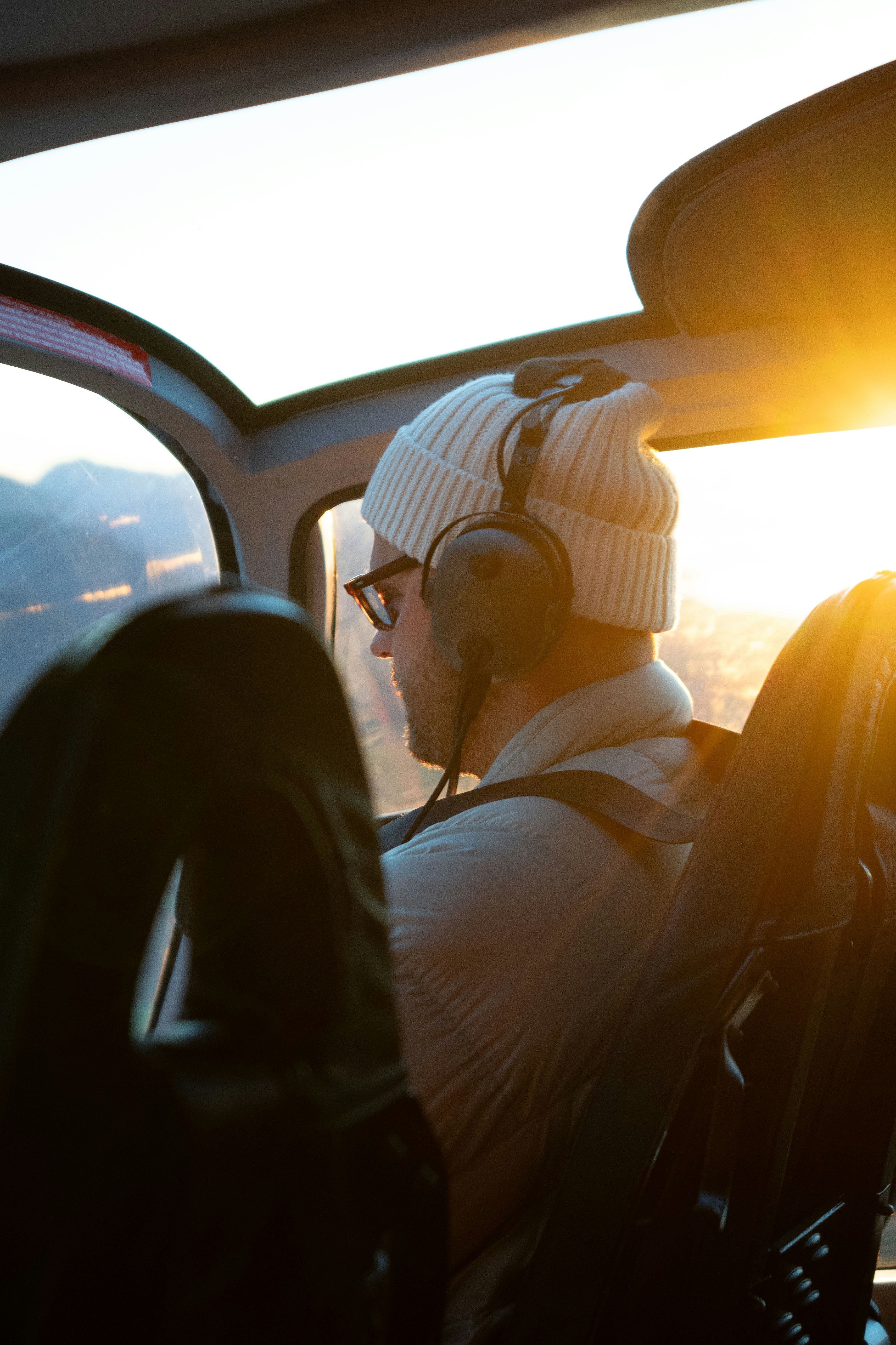 Soaring Through Golden Horizons
