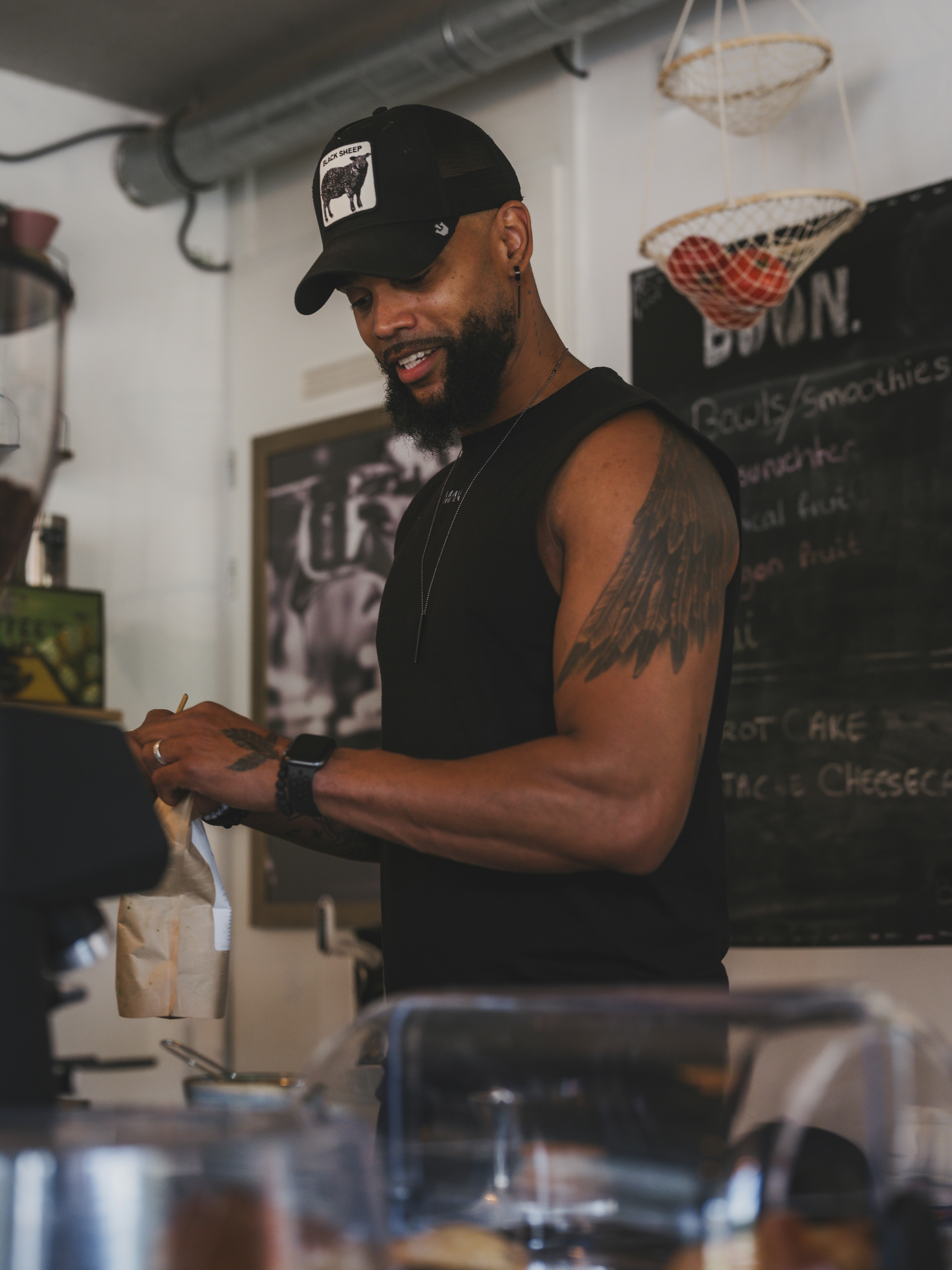 Making Matcha Latte *All photo's are taken by permission of the Owner and Barista of BOON Coffee Speciality*