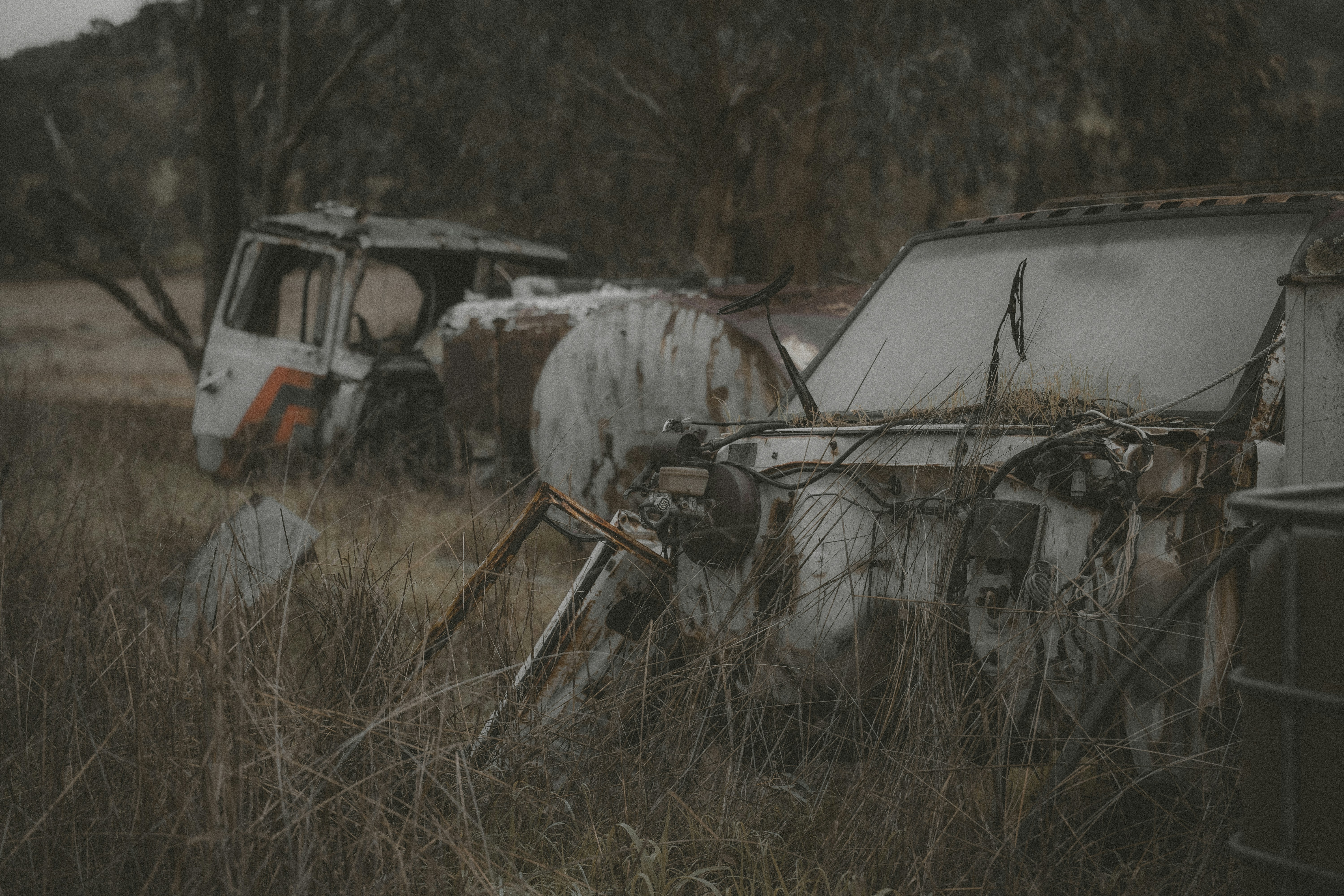 Echoes of the Past: Rusting Remnants of a Forgotten Journey