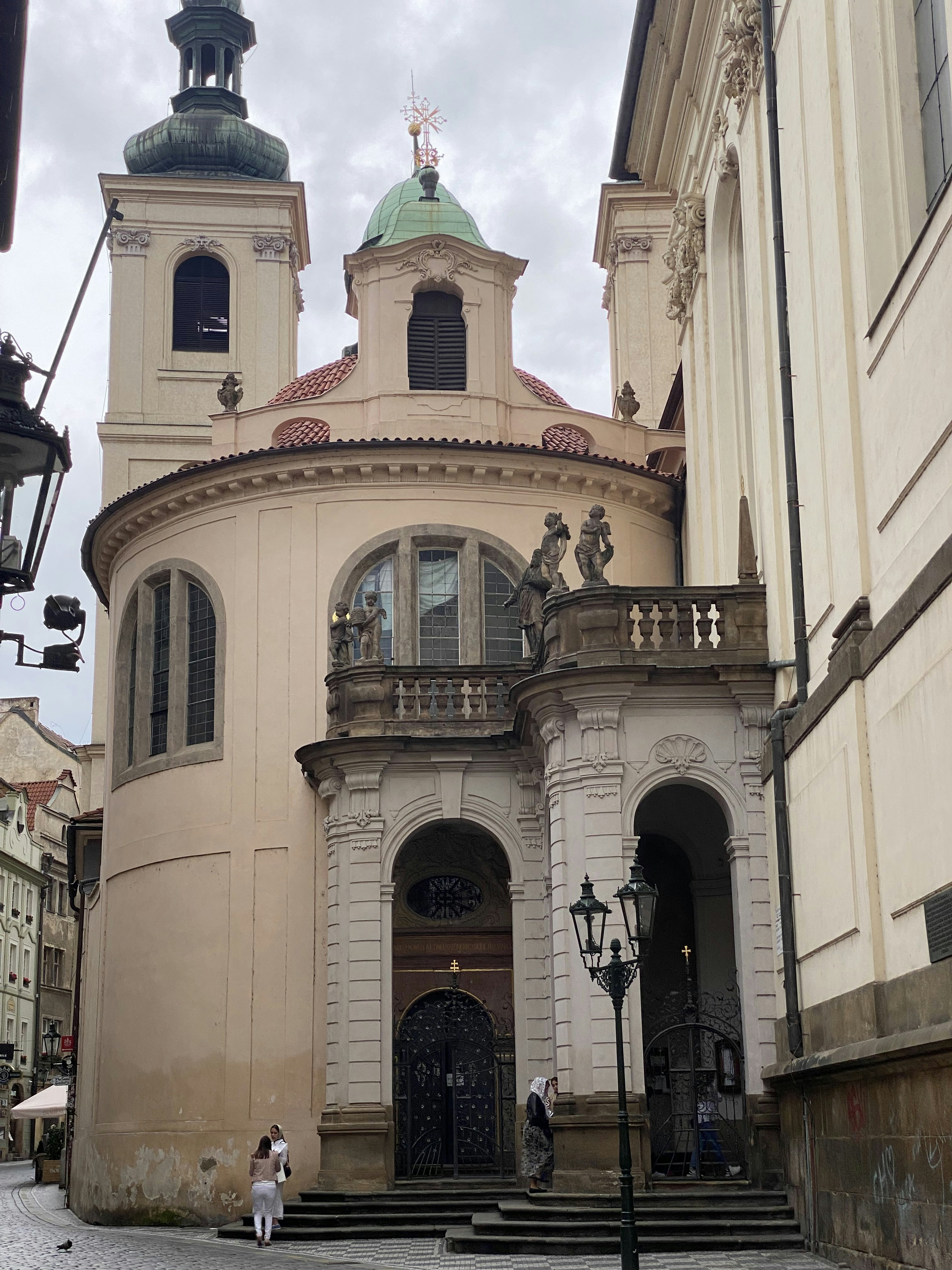 A beautiful church with detailed architecture.