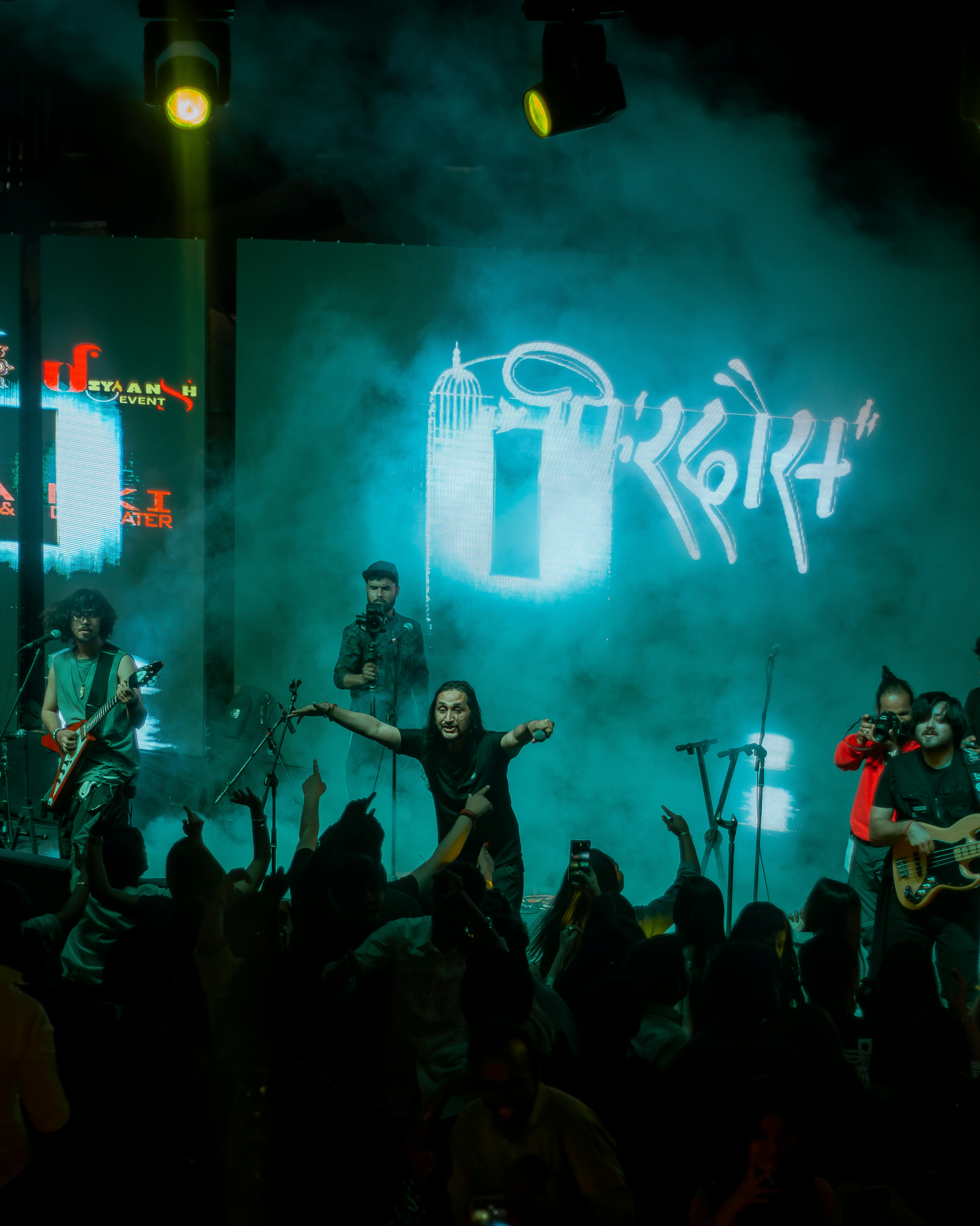 Rhythms in the Mist: A Night of Live Music and Energy