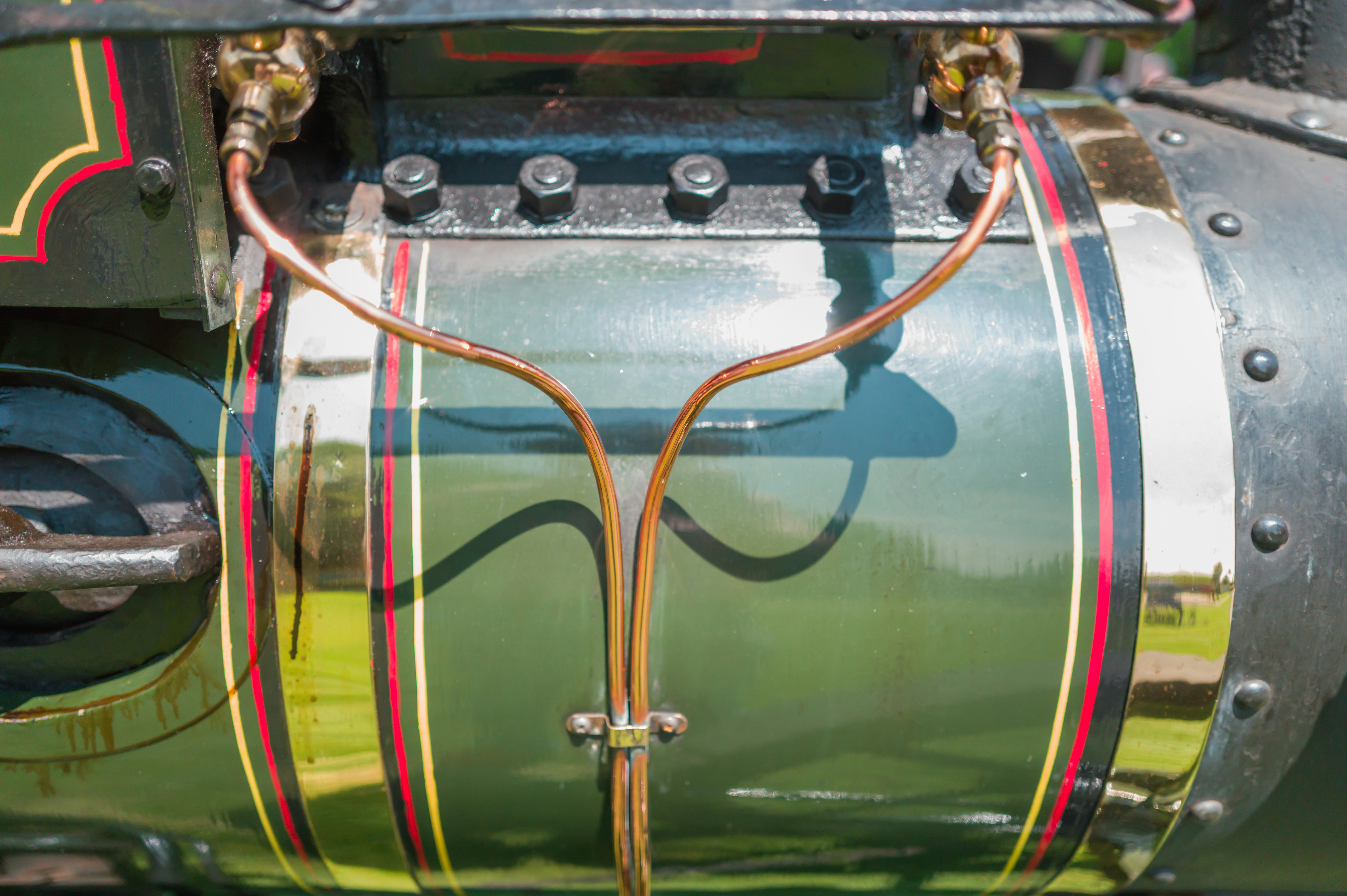 Intricate Mechanics of a Vintage Steam Engine