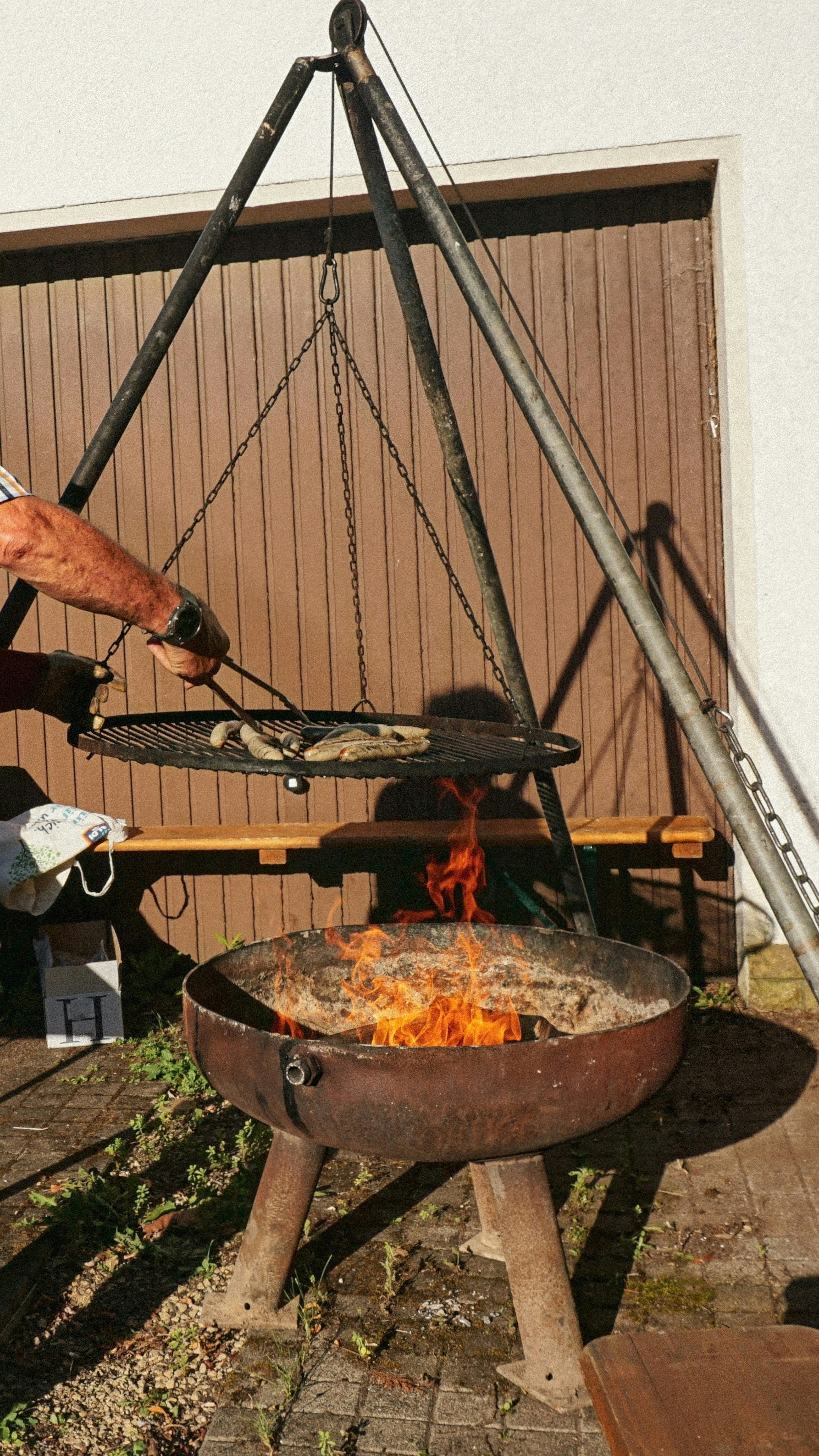 A Culinary Dance Over Flames