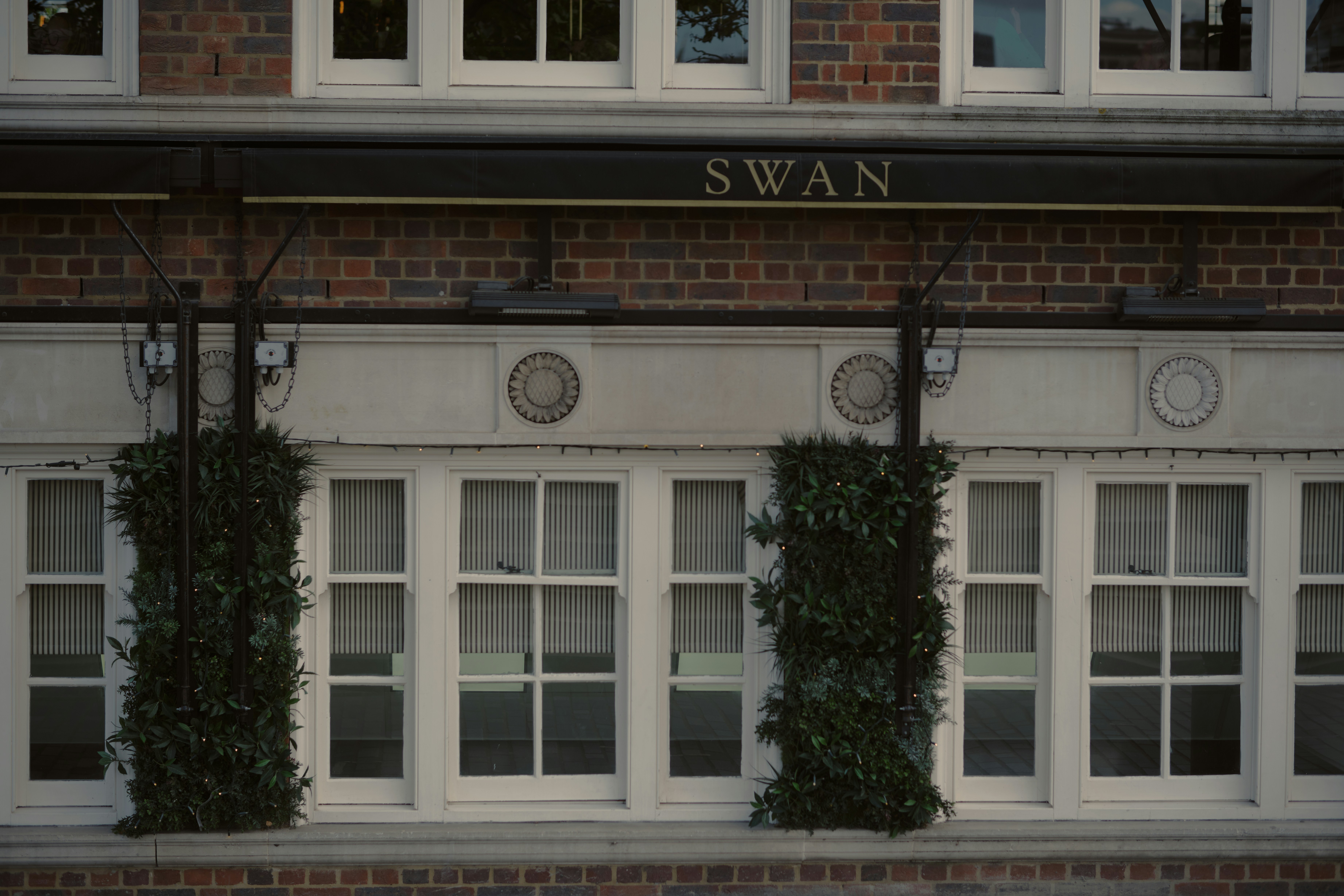 Urban Elegance: The Swan's Timeless Facade