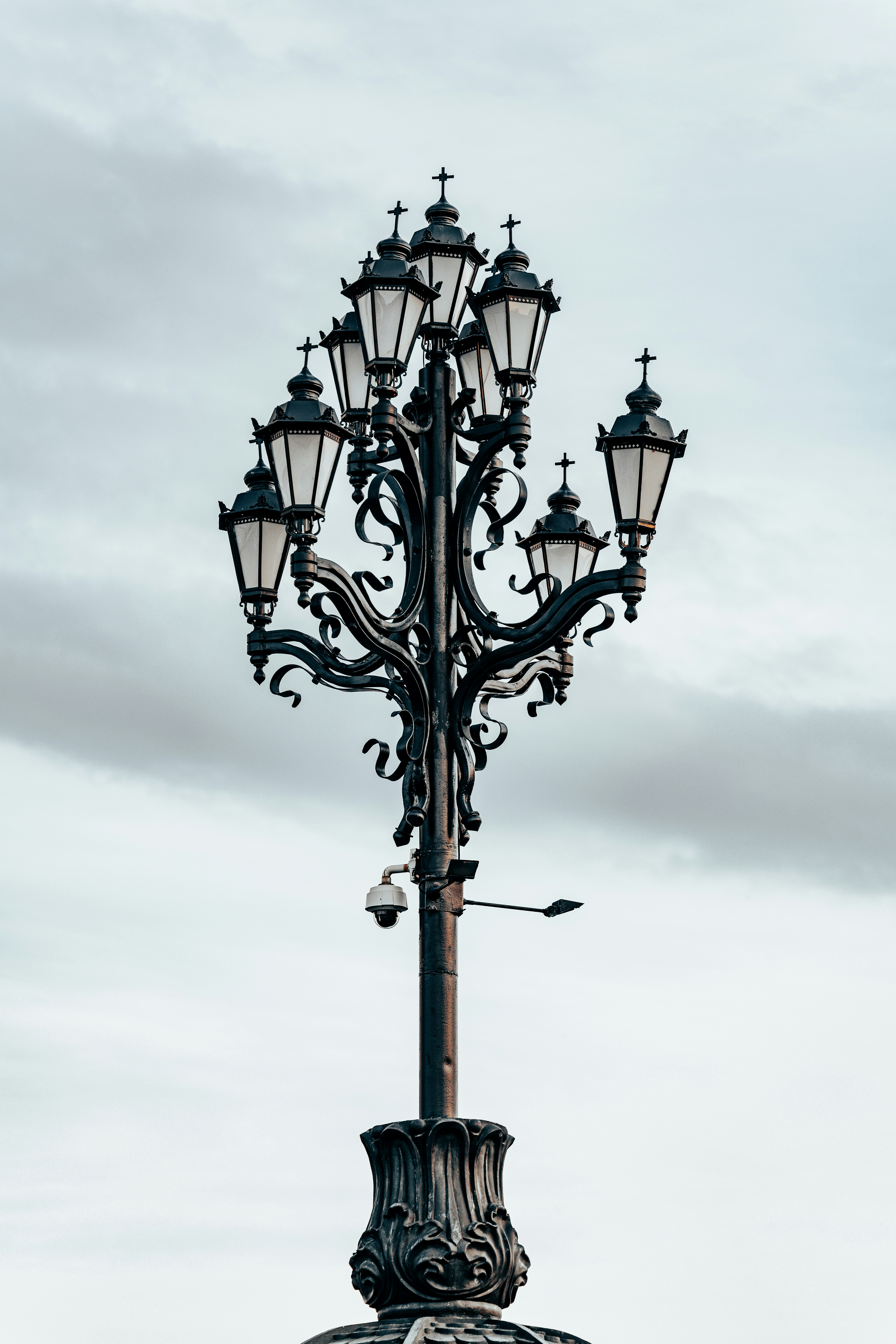 Elegance in Illumination: A Vintage Street Lamp
