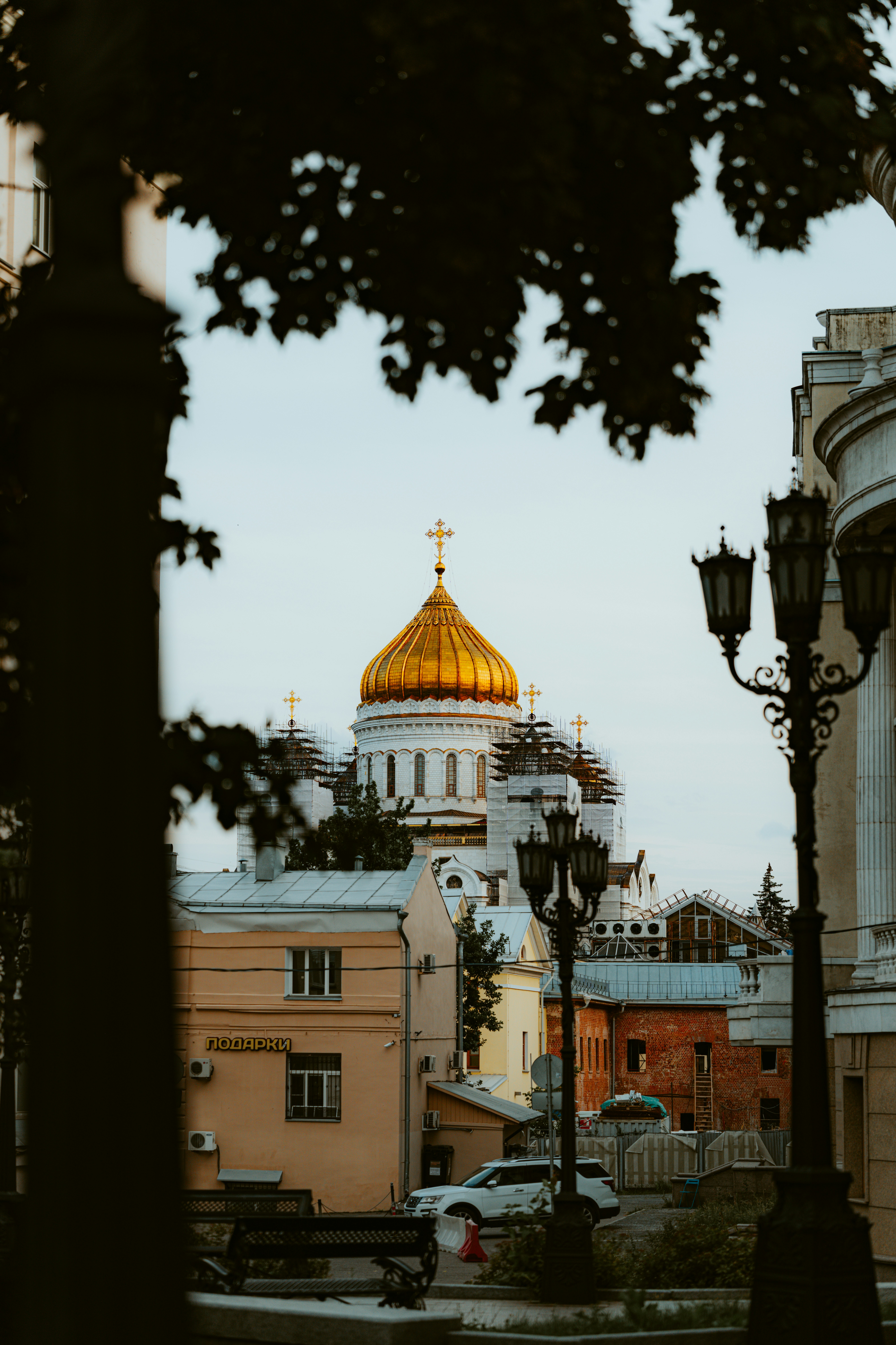 Golden Reverie: The Dome of History