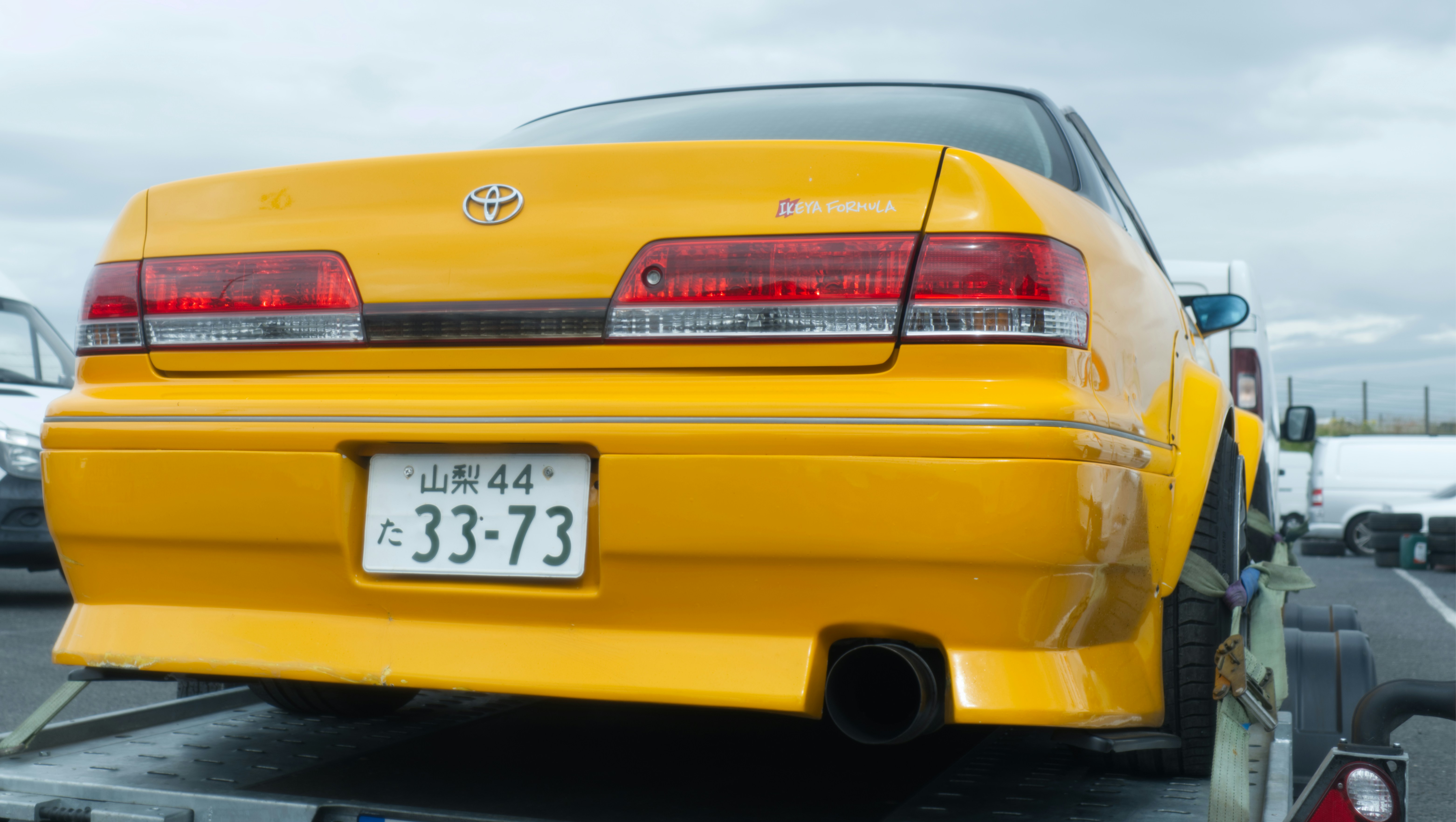 Vibrant Legacy: The Yellow Icon on Wheels