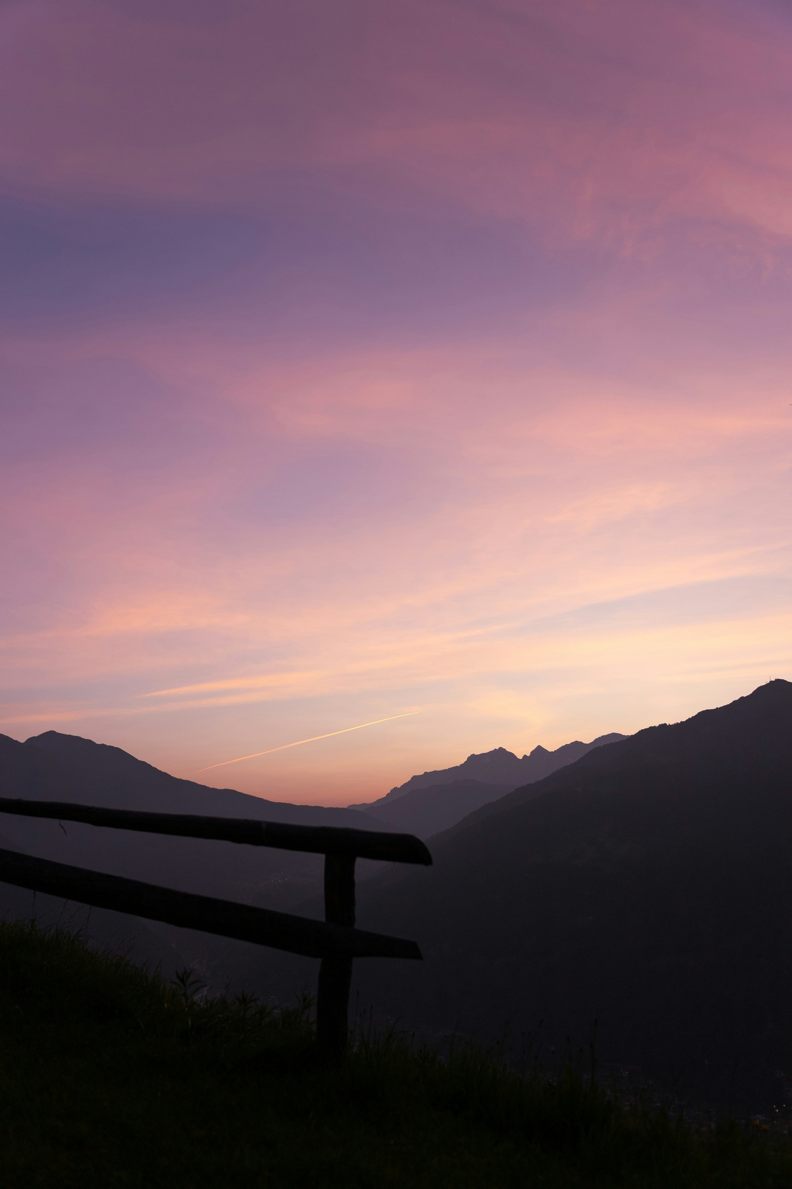 Whispers of Dusk Over the Valleys