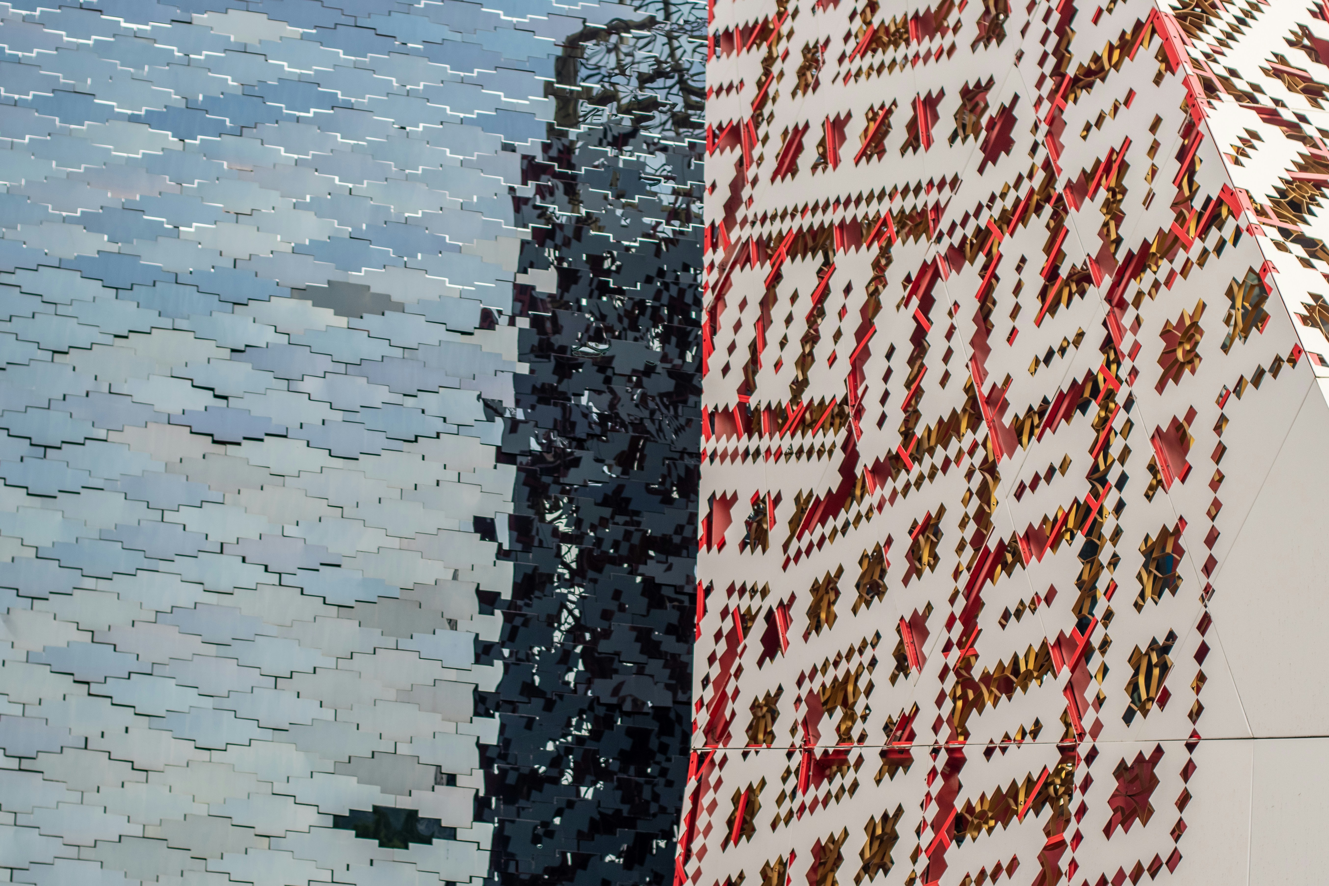 Russia Pavilion of Expo 2010 | A building displays unique texture and design.