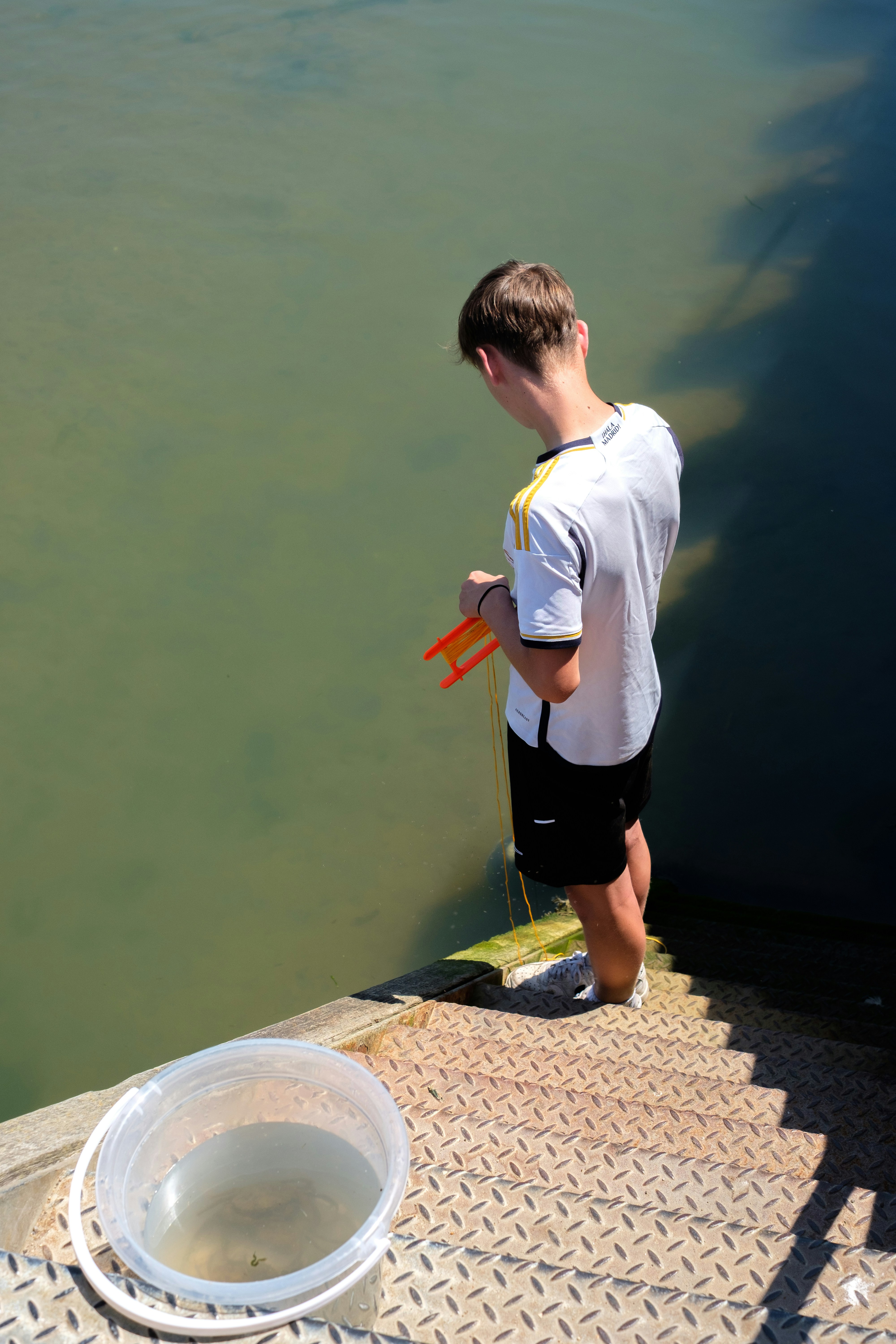 The Art of Patience: A Young Angler's Moment