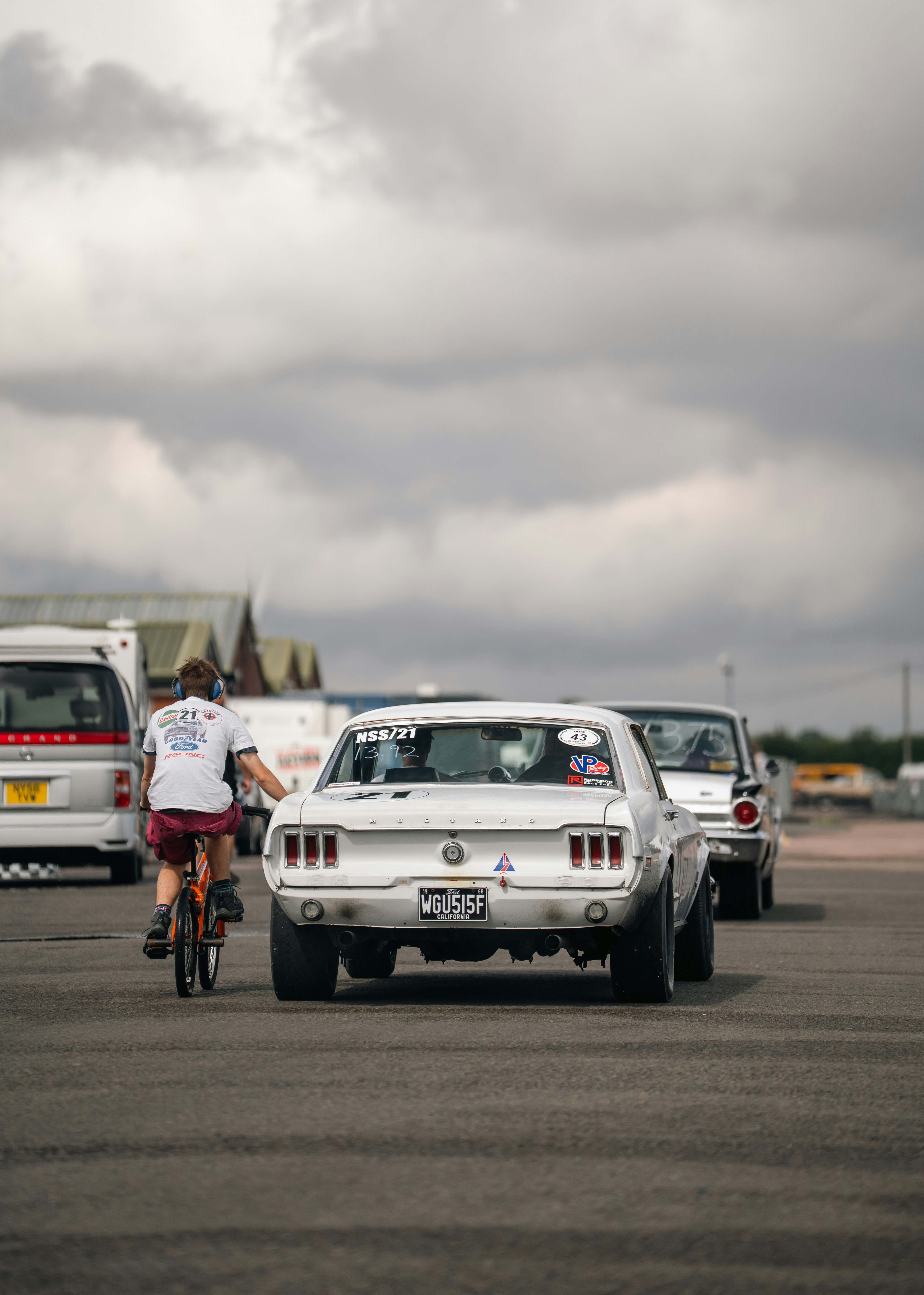 Cruising Through Time: A Modern Encounter with Classic Muscle