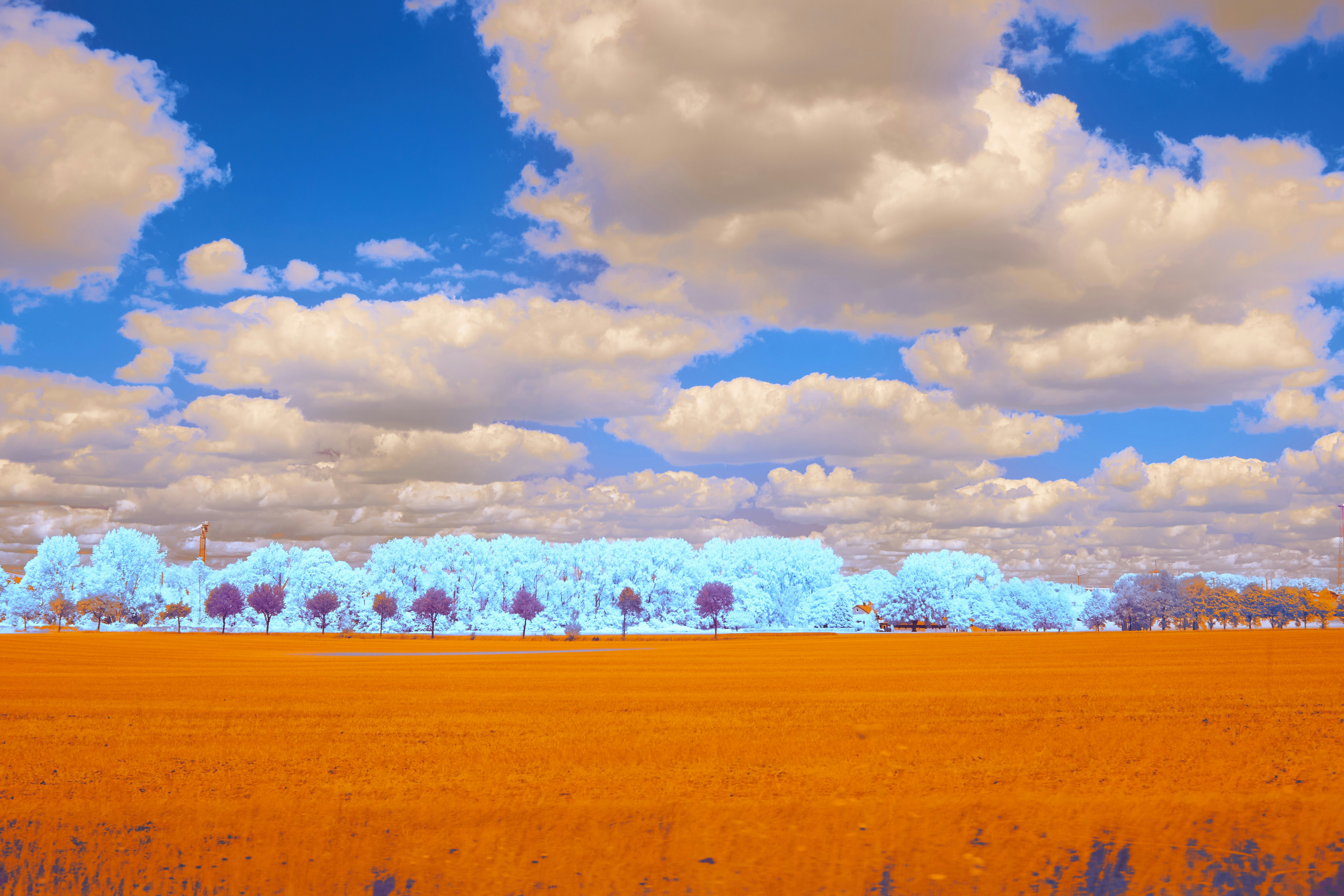 Surreal Harmony of Land and Sky