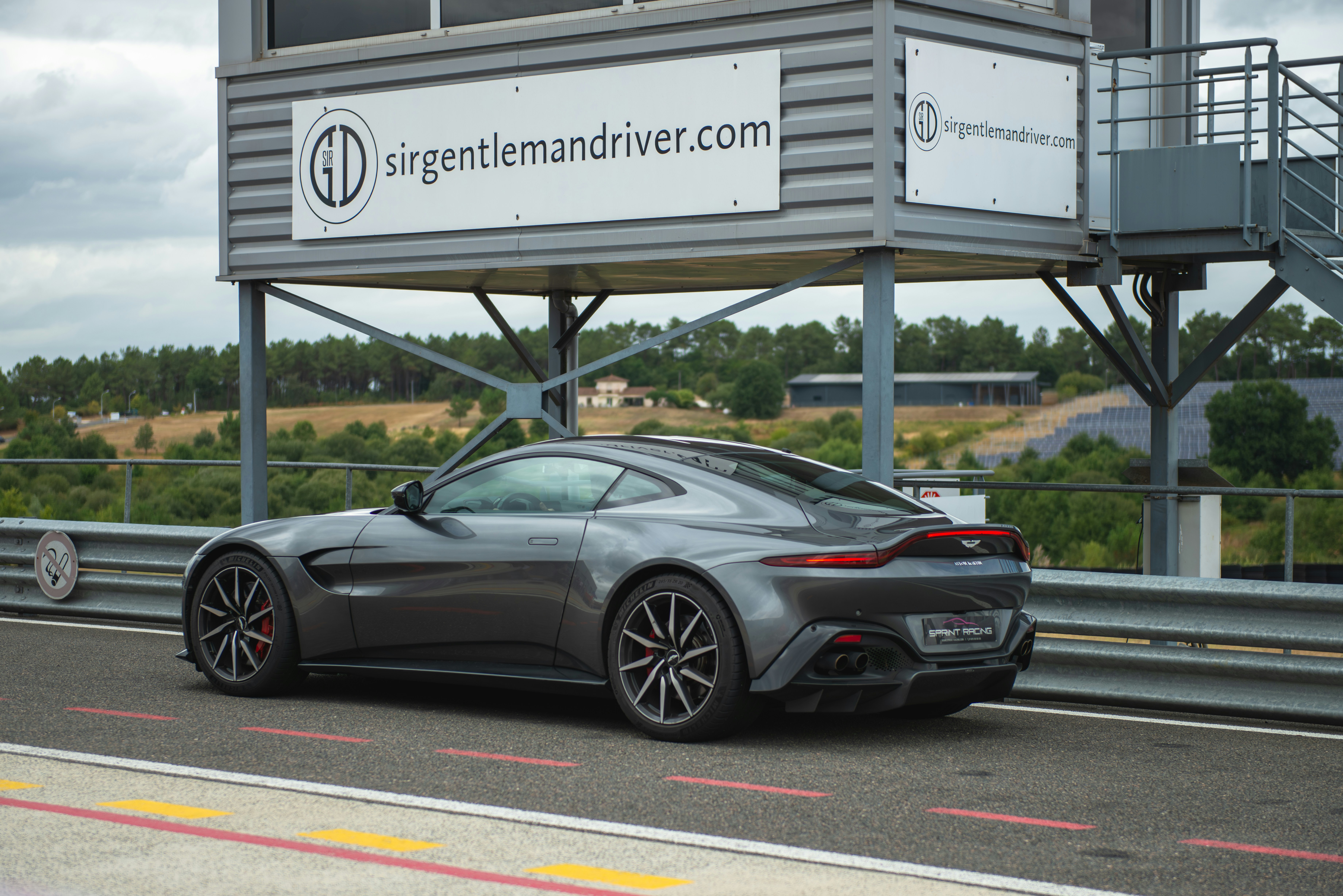 Elegance in Motion: The Aston Martin Vantage at Rest