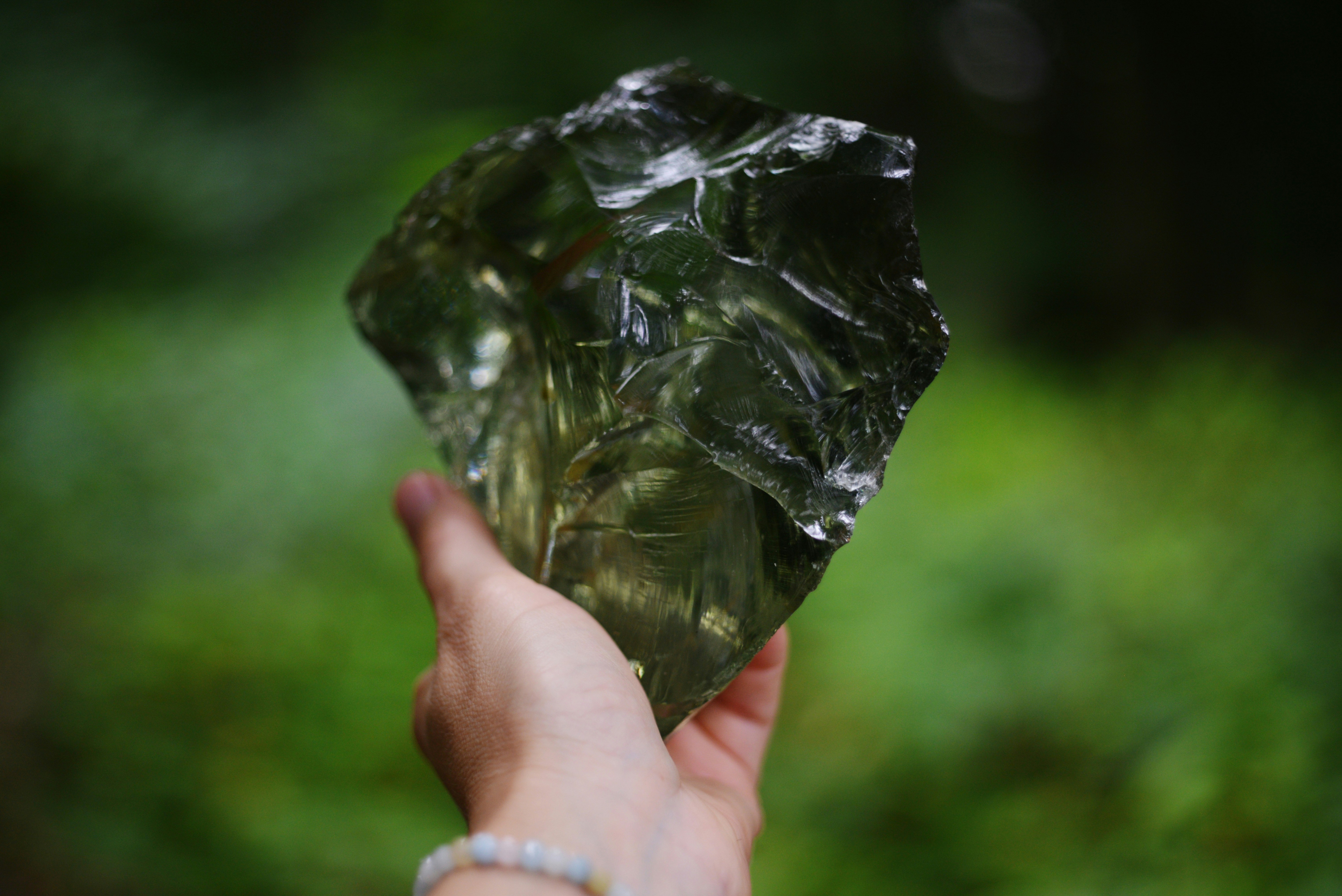 Nature's Glass: A Glimpse into Earth's Treasures