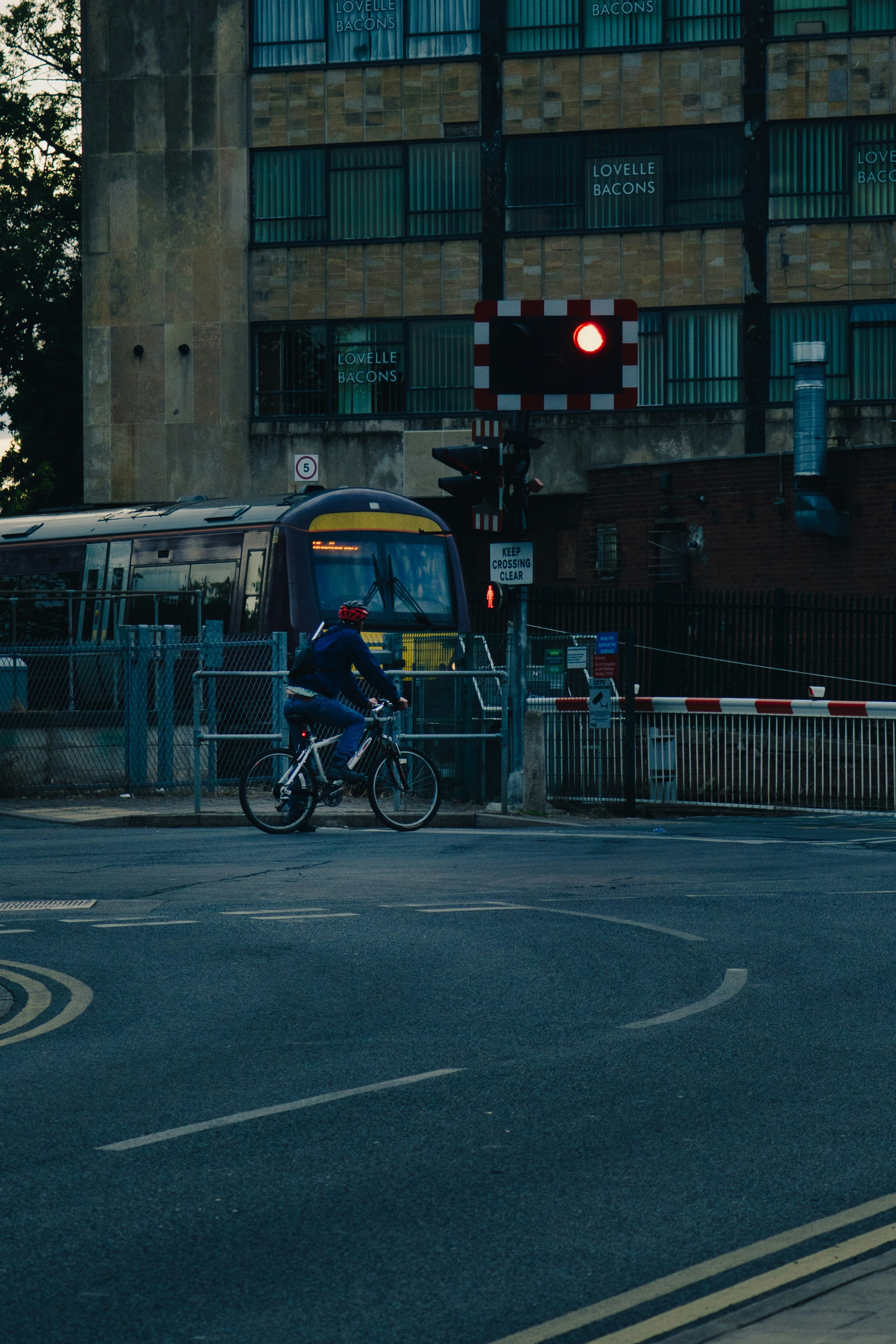 Urban Crossing: A Moment in Transit